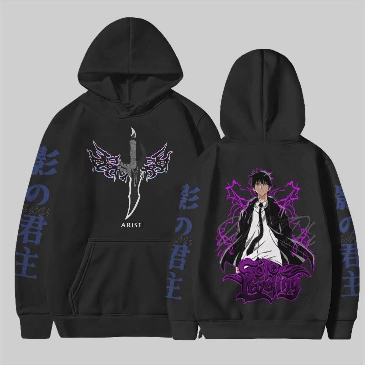 Solo Leveling Anime Hoodie Full Of Charm Man Woman Sung Jin Woo ...