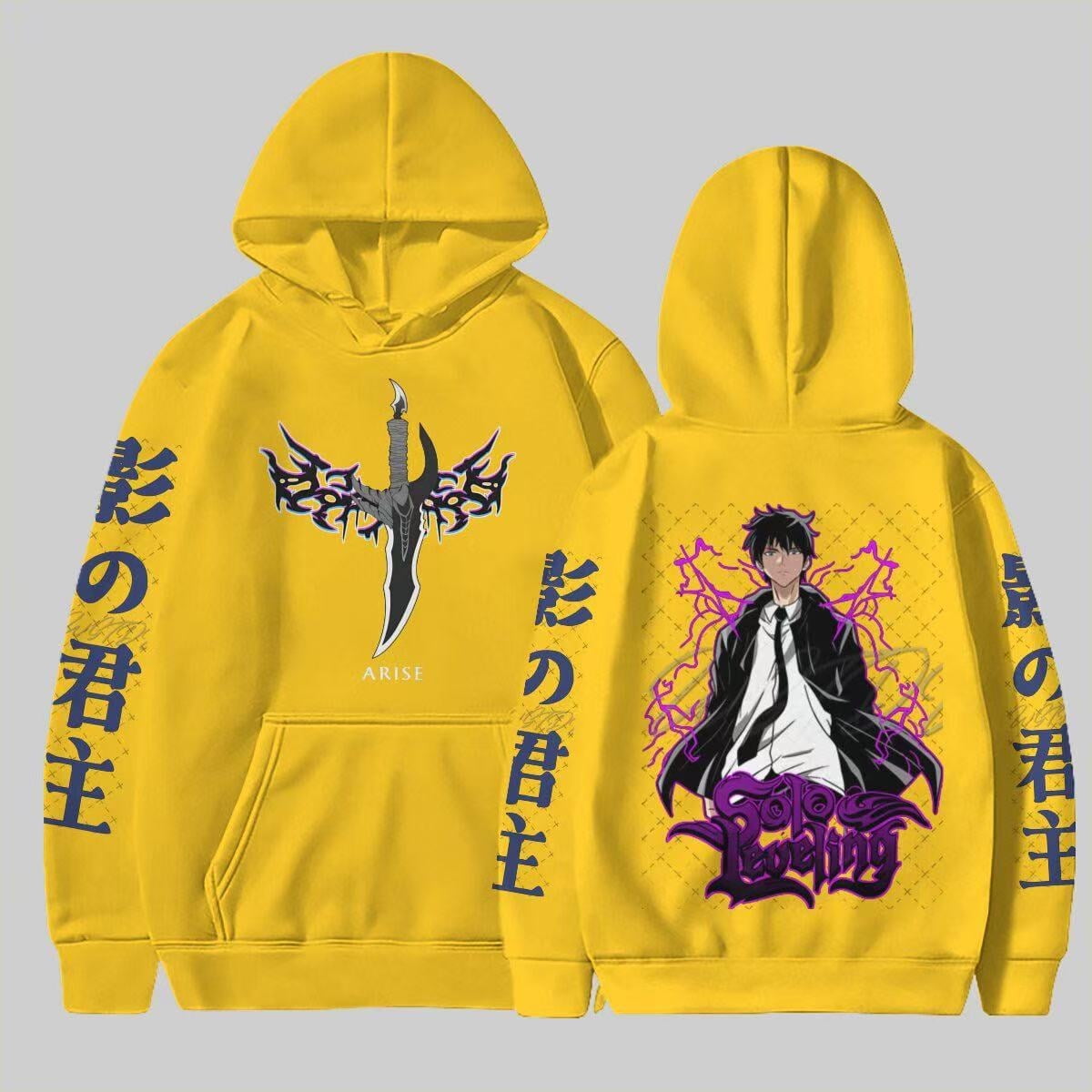 Solo Leveling Anime Hoodie Full Of Charm Man Woman Sung Jin Woo ...
