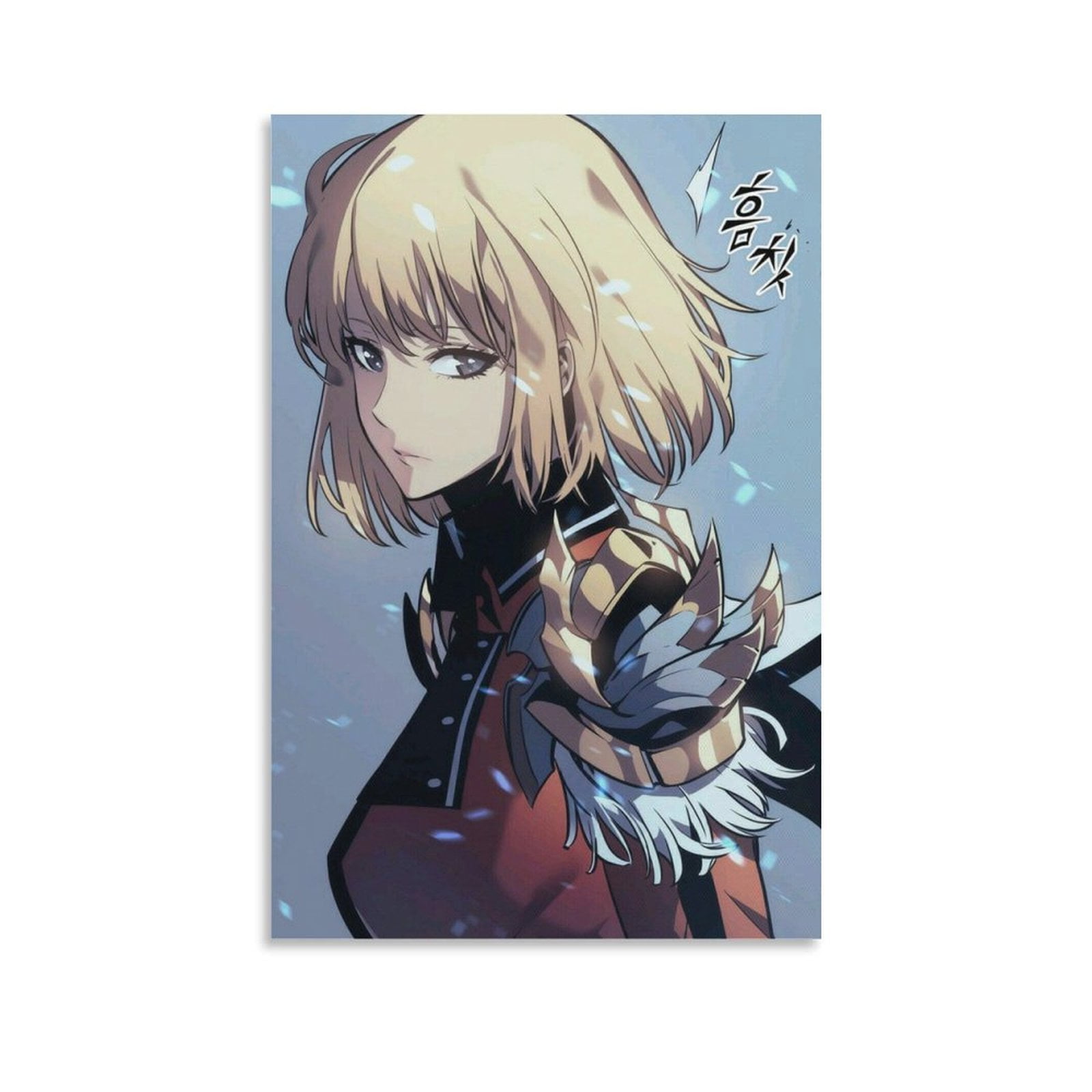 Solo Leveling Anime Poster (18) Artworks Canvas Poster Room Aesthetic ...