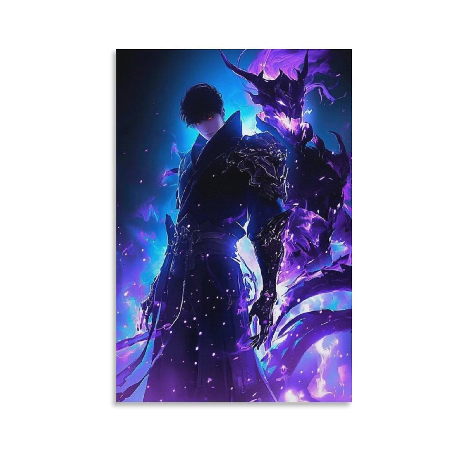 Solo Leveling Anime Poster (23) Canvas Wall Art Poster Decorative ...