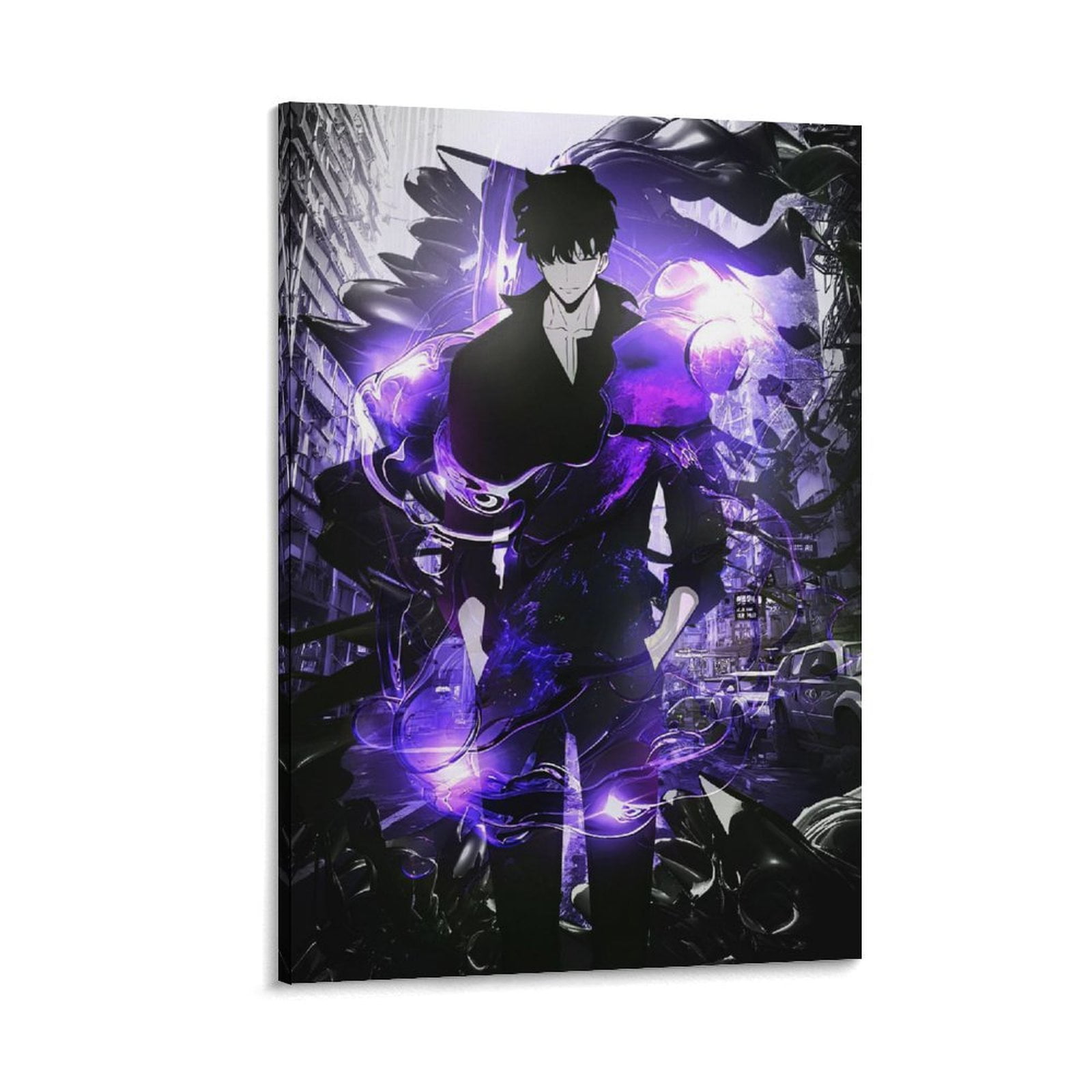 Solo Leveling Anime Poster (6) Artworks Canvas Poster Room Aesthetic ...