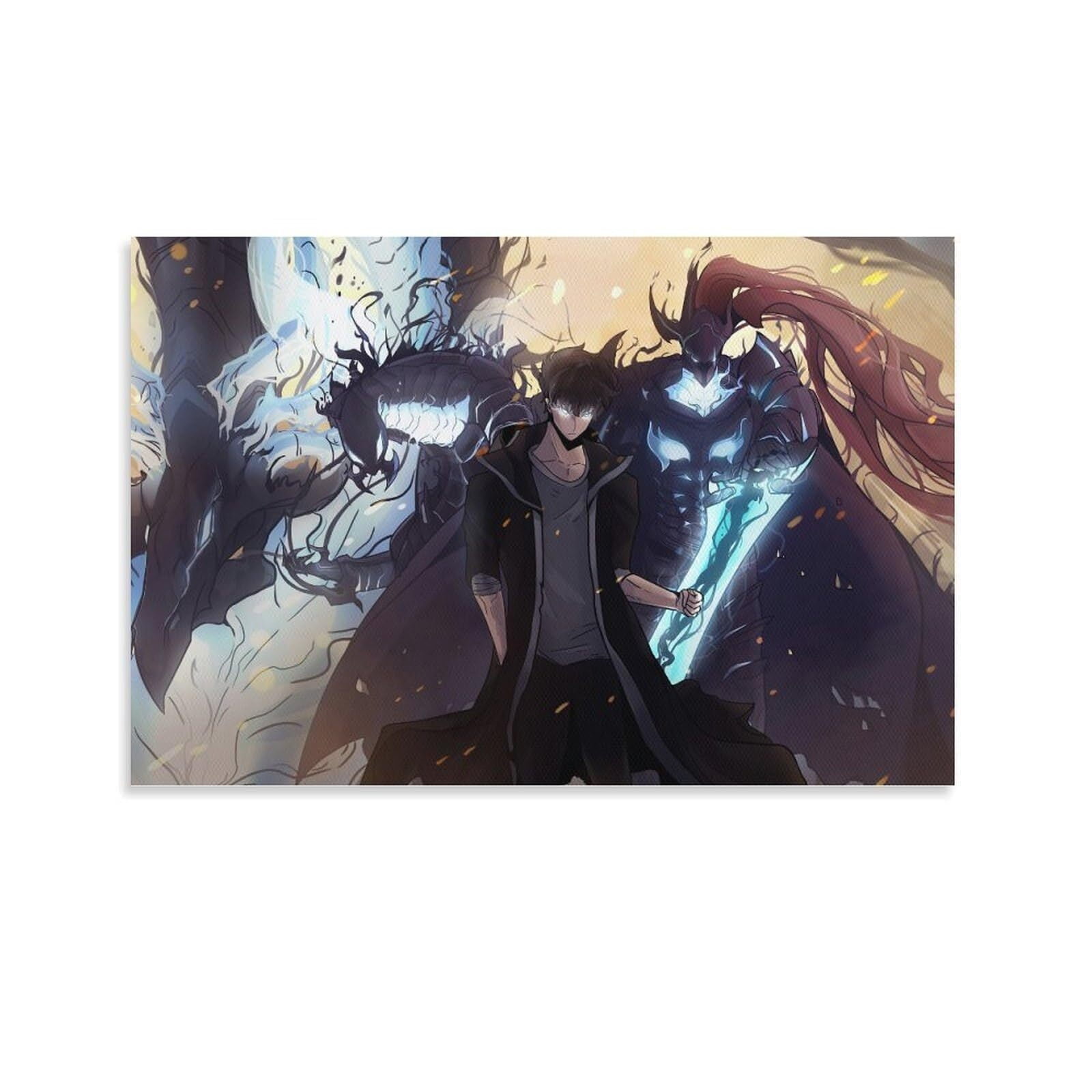 Solo Leveling Anime Posters (11) Posters Art Print Wall Photo Paint ...