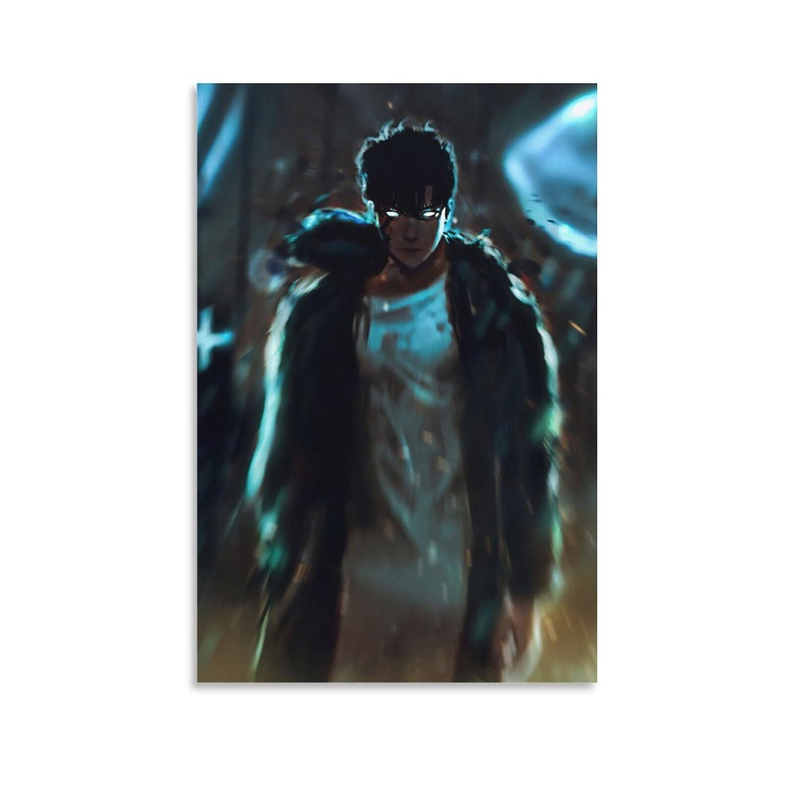 Solo Leveling Anime Posters (16) Print Photo Art Painting Canvas Poster ...