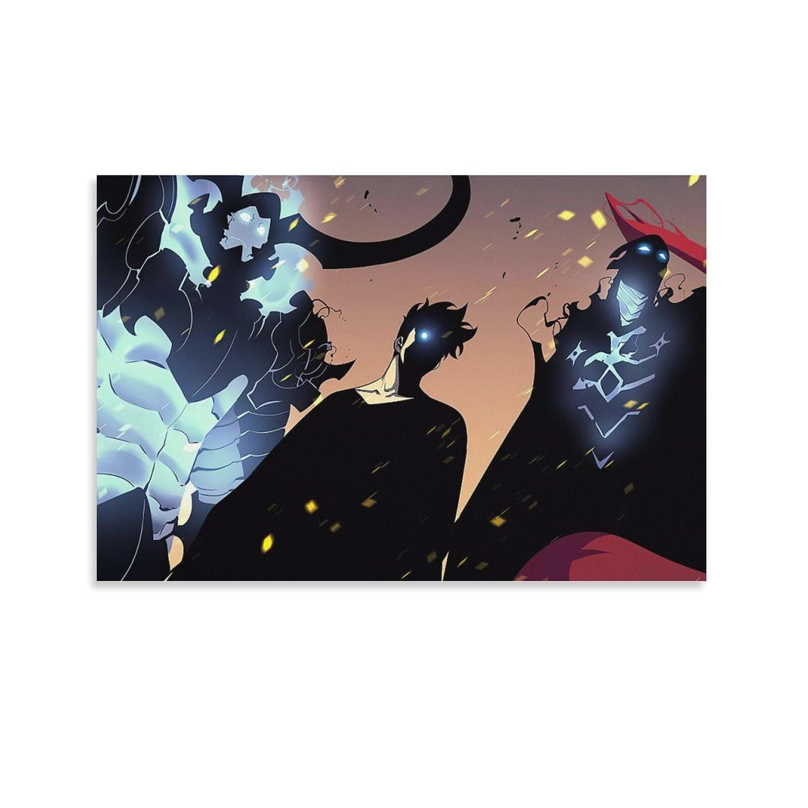 Solo Leveling Anime Posters (17) Picture Print Wall Art Poster Painting ...