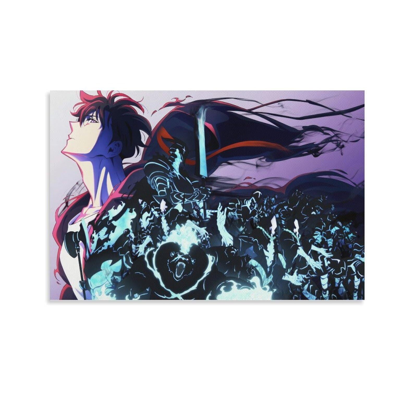 Solo Leveling Anime Posters (5) Artworks Picture Print Poster Wall Art ...