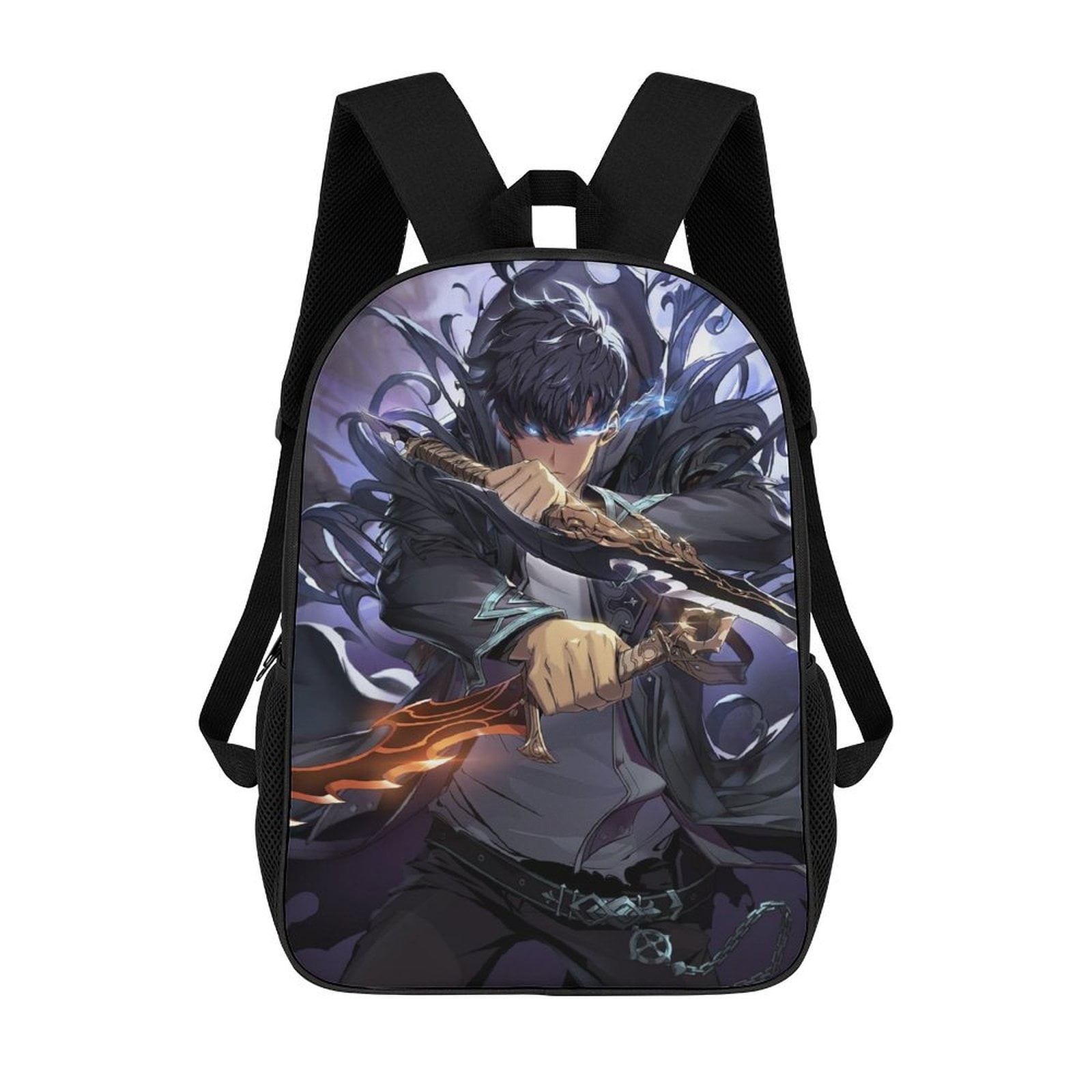 Solo Leveling Anime School Bag Backpack Multipurpose Daypack Adjustable ...