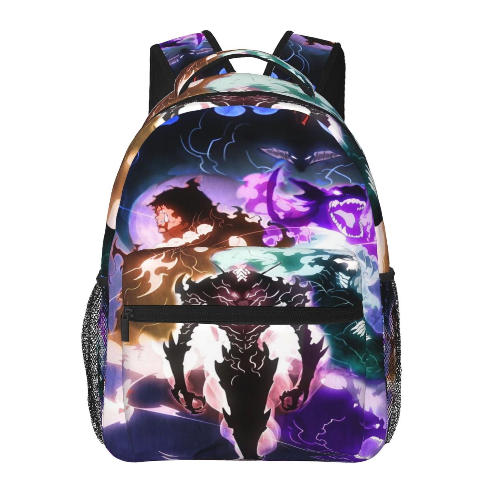 Solo Leveling Arise Adjustable Backpack Travel Laptop Shoulder Bags ...