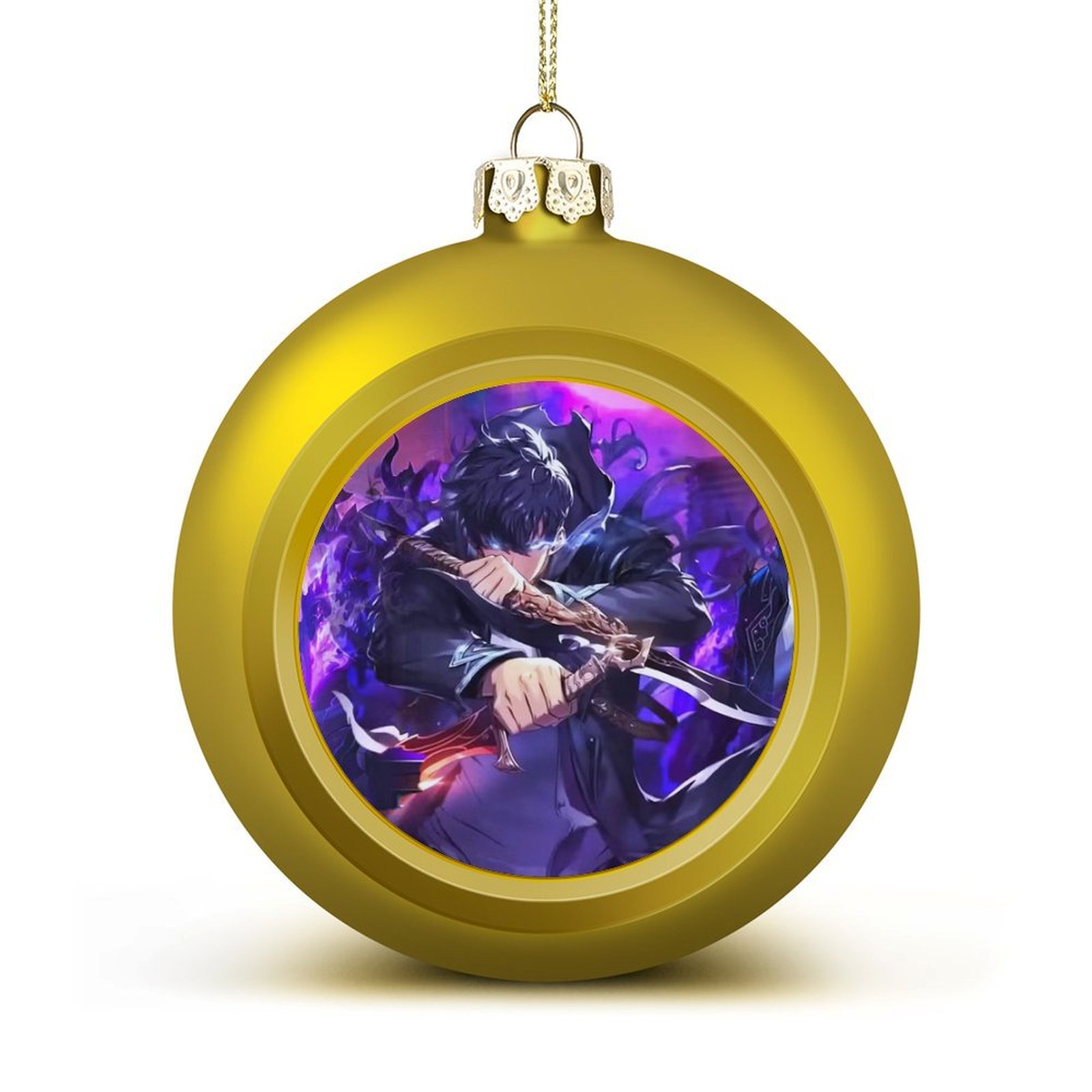Solo Leveling Arise Christmas Balls Decor Sparkling Christmas Tree ...