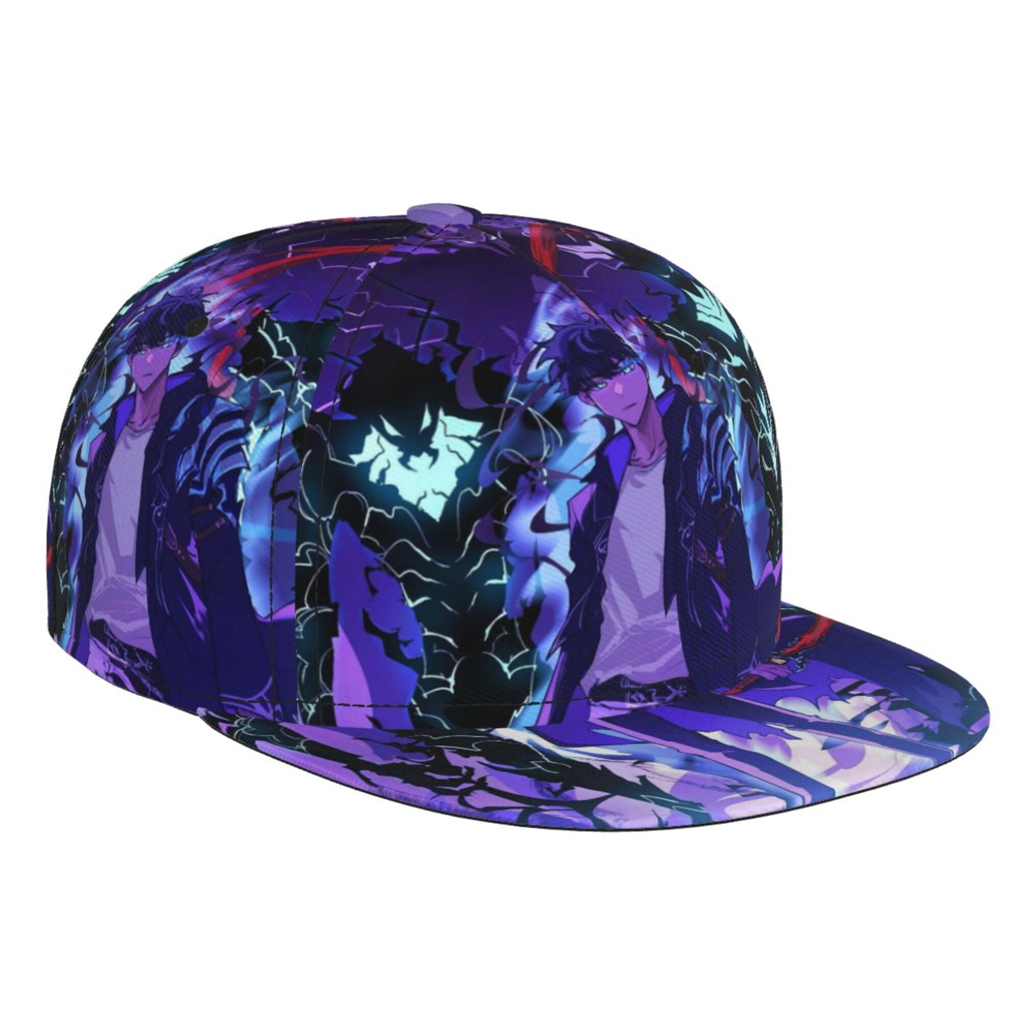 Solo Leveling Arise Flat Brim Bill Baseball Cap Adjustable Hat Hip Hop ...