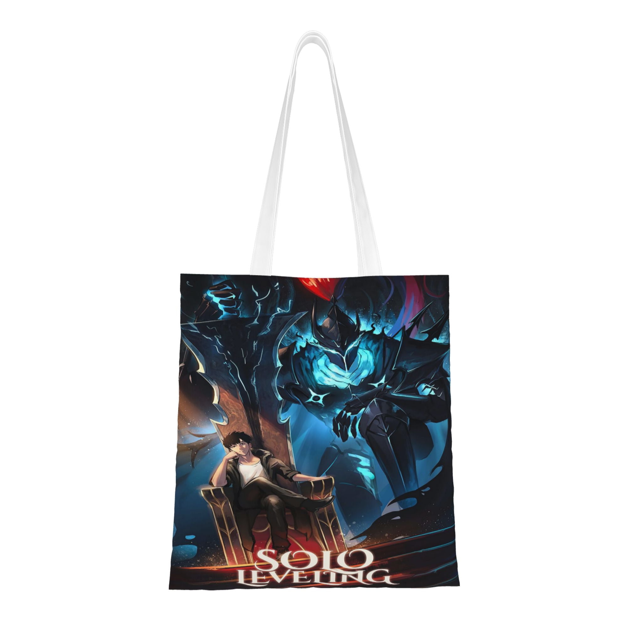Solo Leveling Arise Handbag Canvas Durable Tote Bag Aesthetic Reusable ...