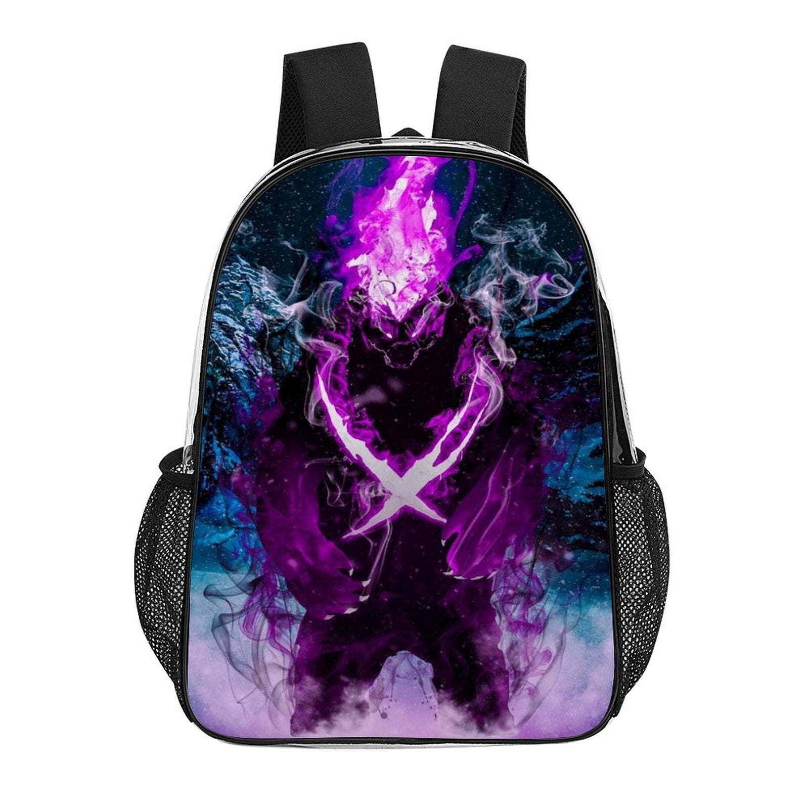 Solo Leveling Arise Transparent Bag Backpack 17 Inch Mesh Shoulder Bags ...