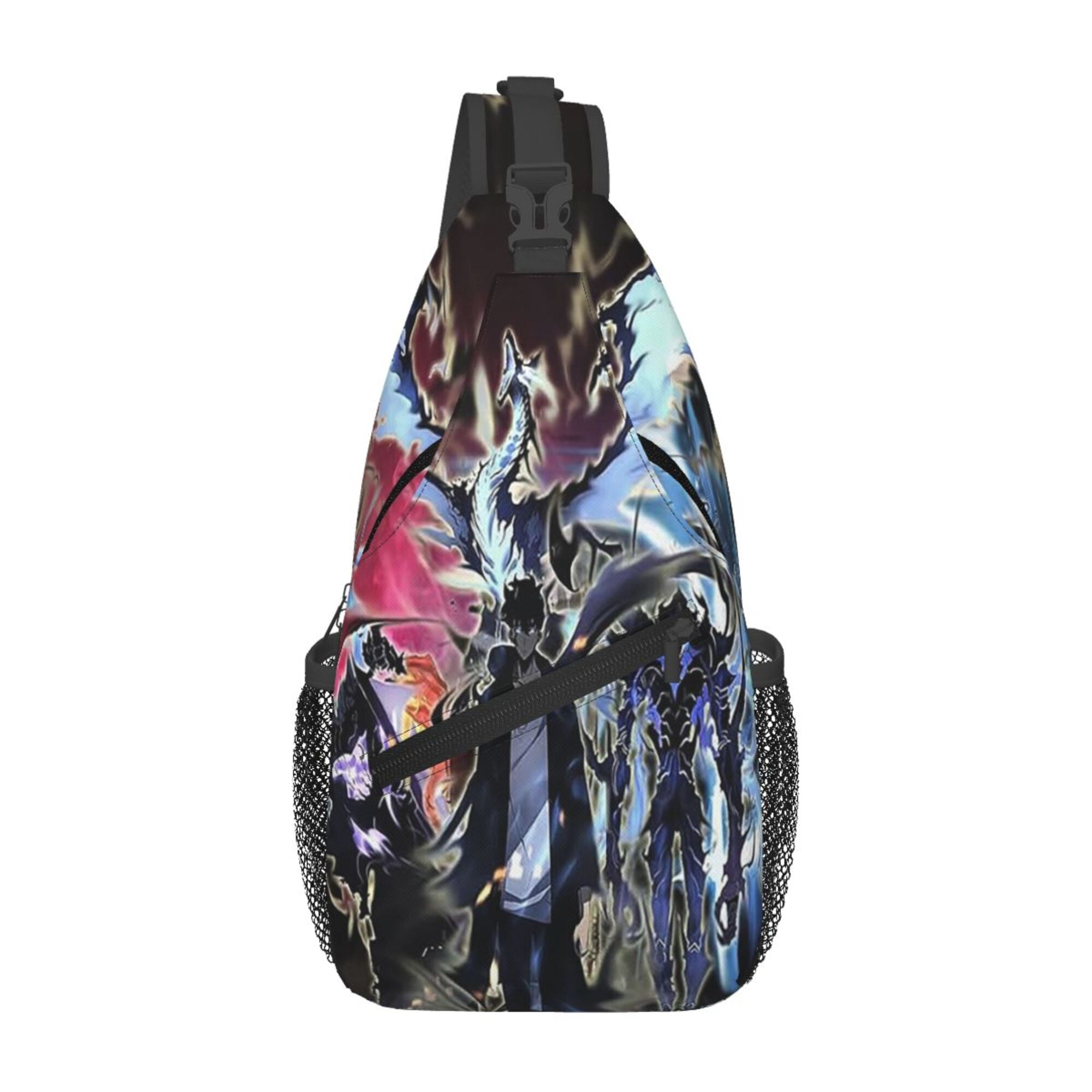Solo Leveling Arise Unisex Crossbody Shoulder Bag Backpack Sling Cross ...