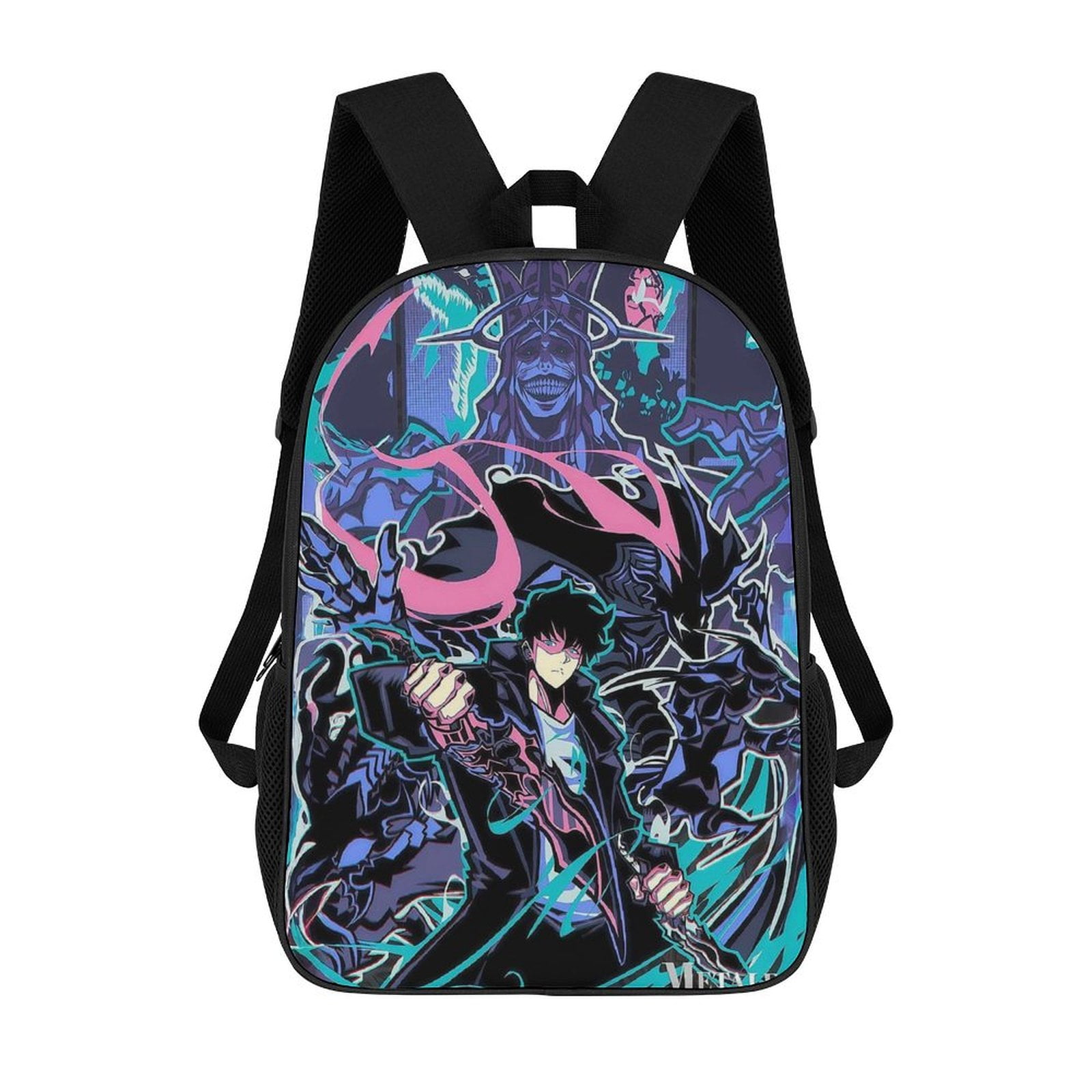 Solo Leveling Backpack 17 inch Bags Solo Leveling Merch - Walmart.com