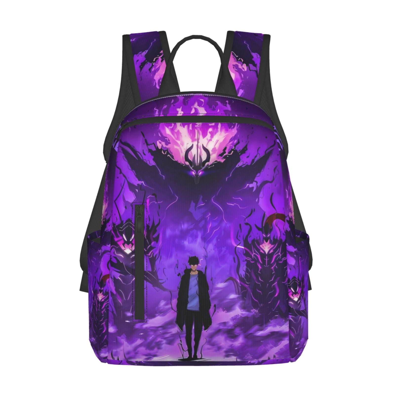 Solo Leveling Backpack 3D Print Lightweight Bookbag Casual Sport ...