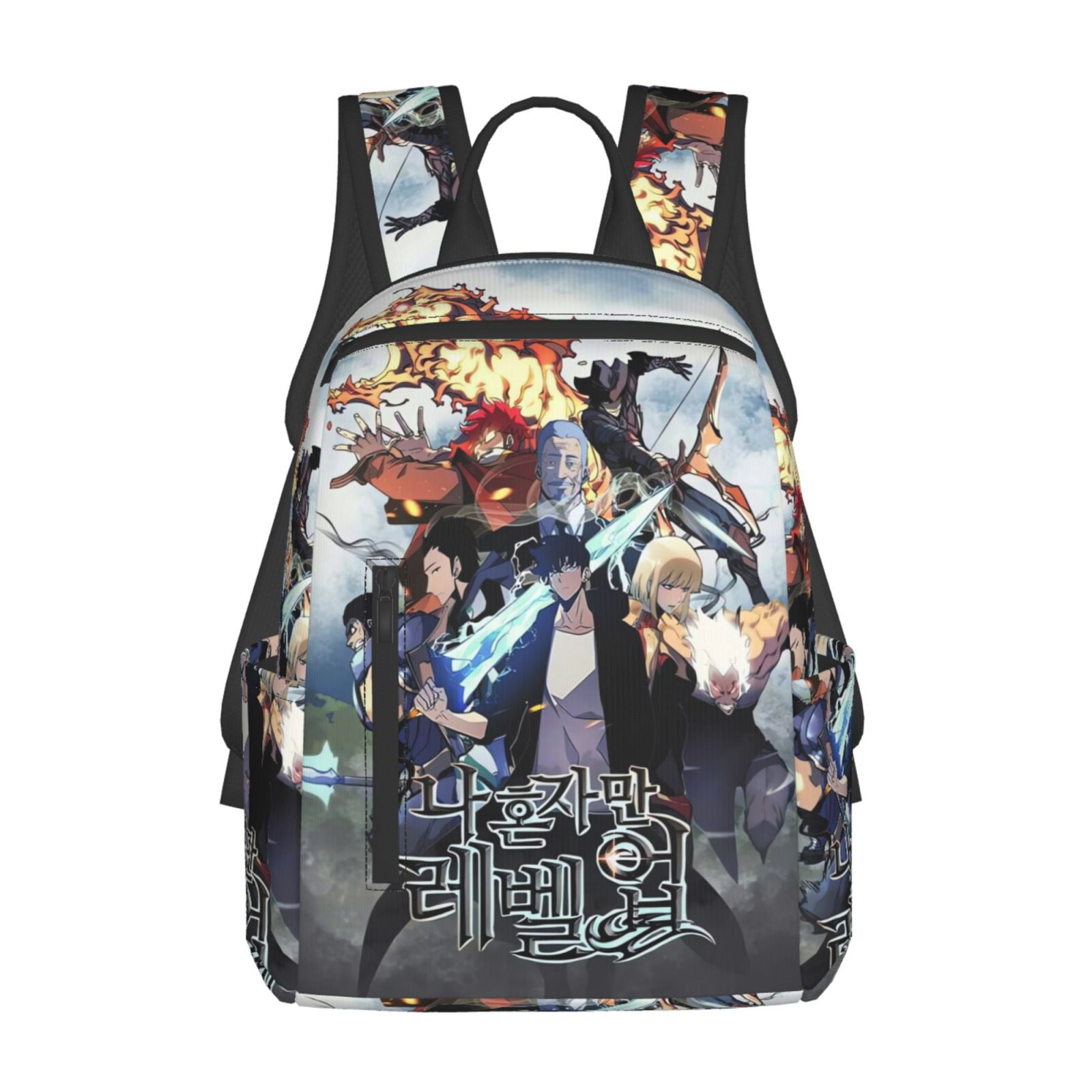 Solo Leveling Backpack 3D Print Lightweight Bookbag Casual Sport ...