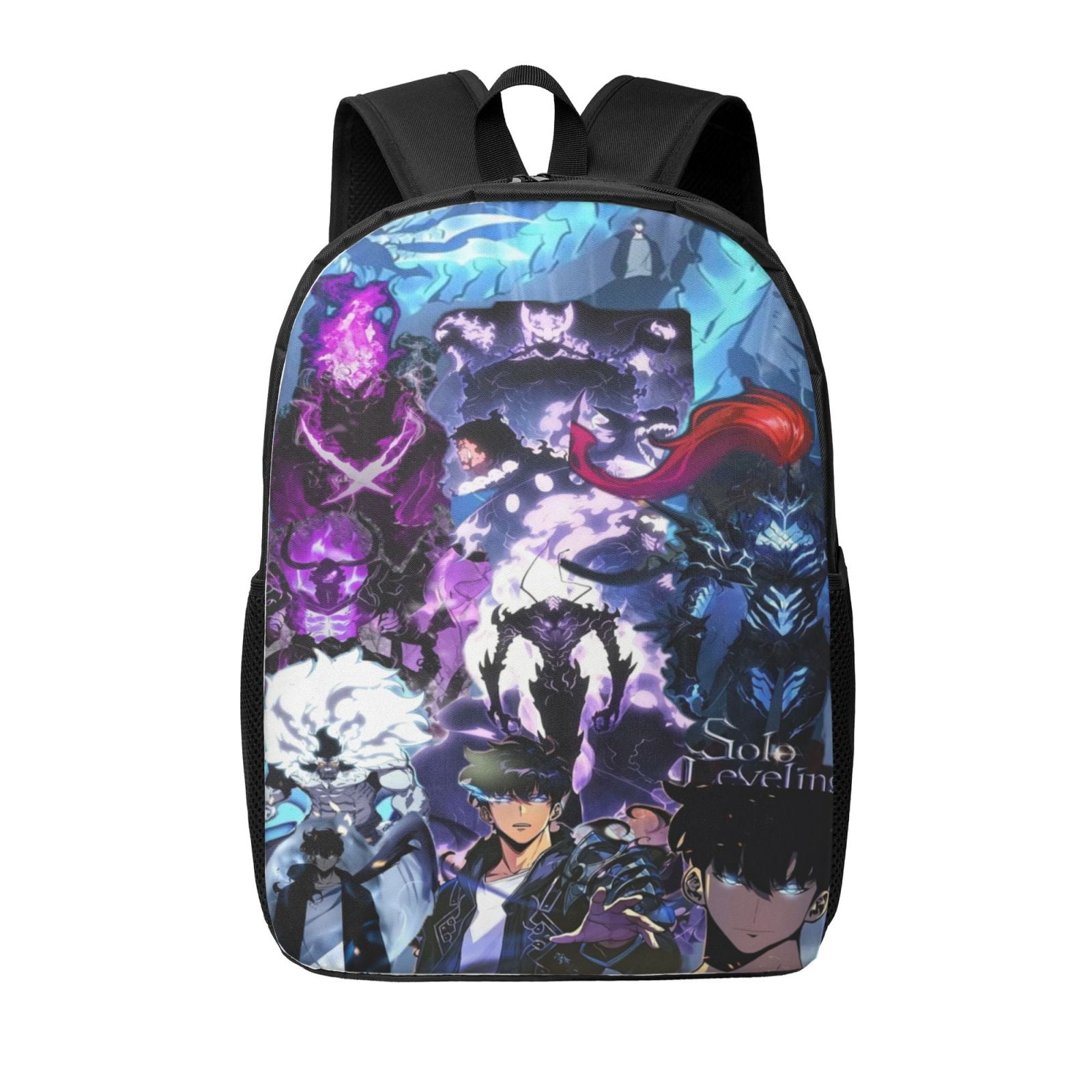 Solo Leveling Backpack Cute Pattern College Laptop Schoolbag 17 Inch ...
