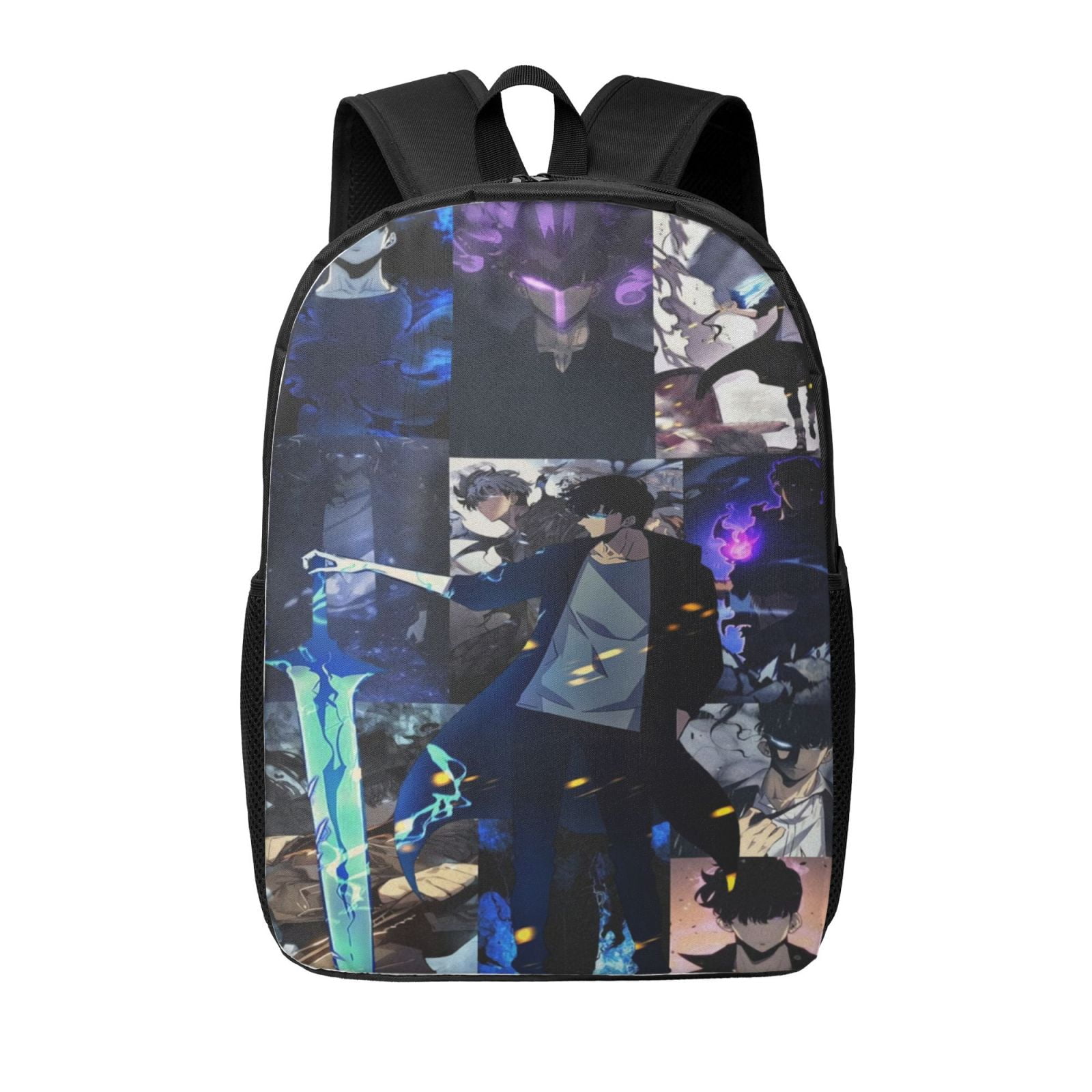 Solo Leveling Backpack Cute Pattern College Laptop Schoolbag 17 Inch ...