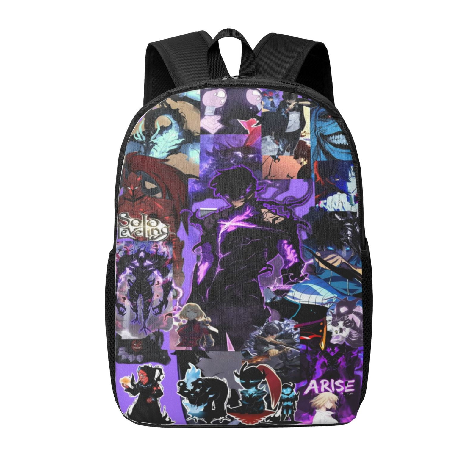 Solo Leveling Backpack Cute Pattern College Laptop Schoolbag 17 Inch ...