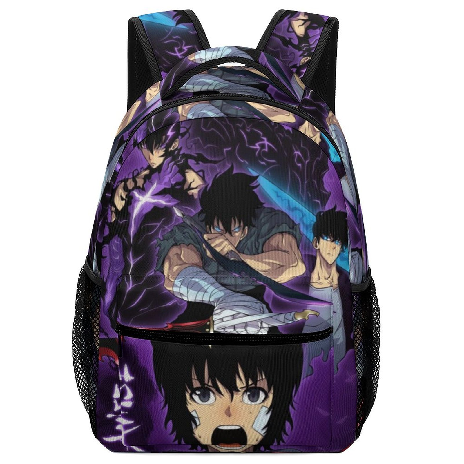 Solo Leveling Backpack Travel Backpacks Shoulder Bag Lightweight Large ...