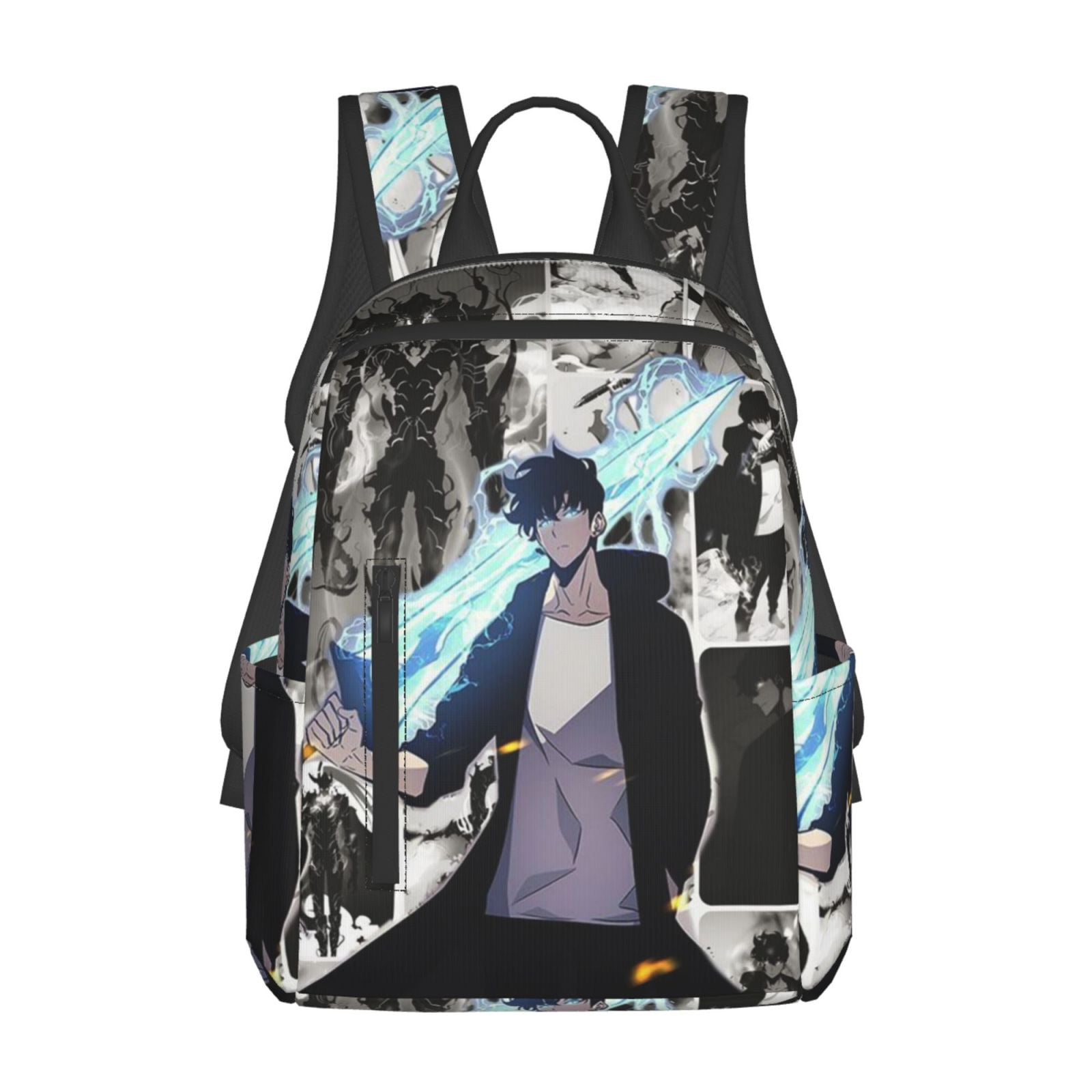 Solo Leveling Bag Lightweight Backpack Simple Daypack Casual Compact ...