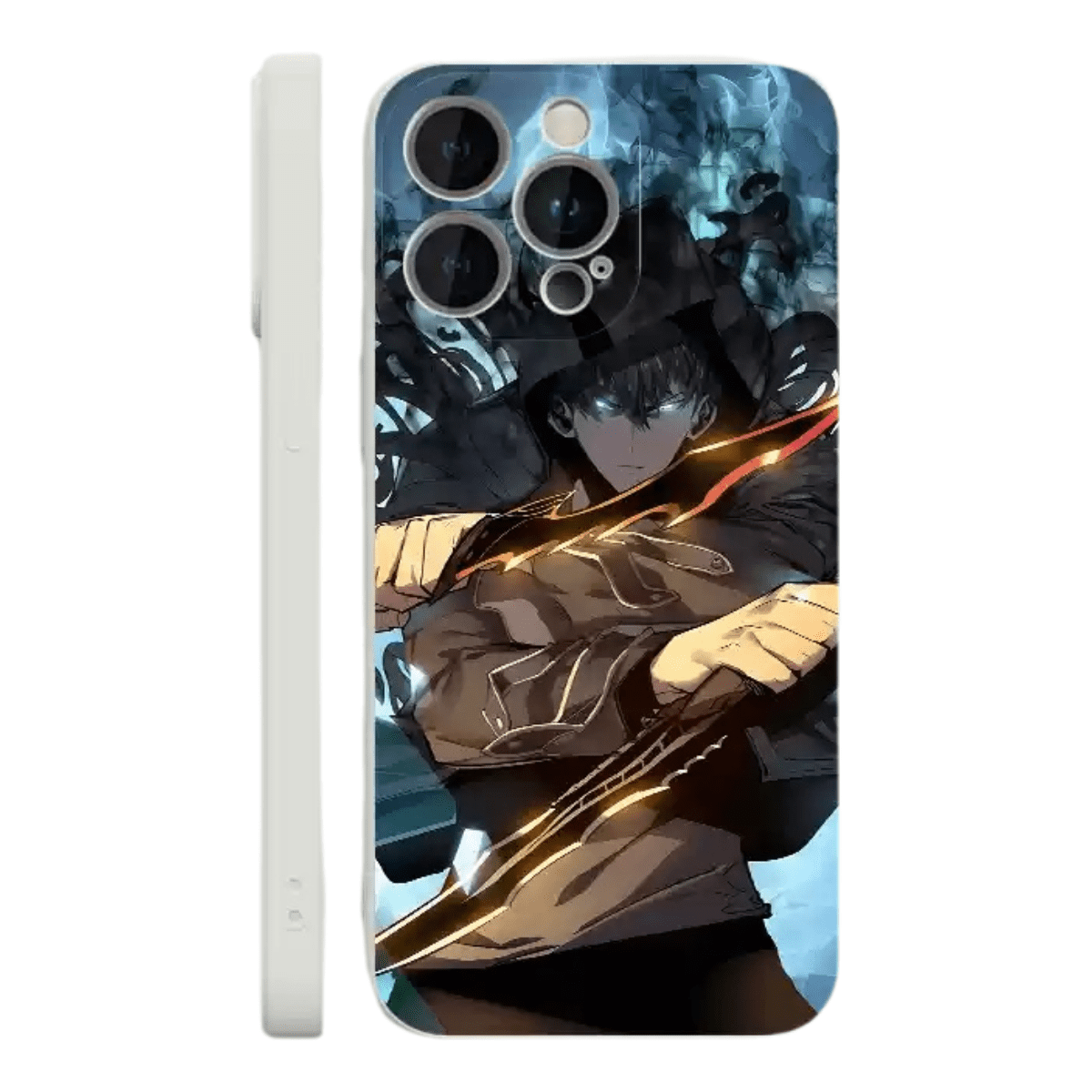 Solo Leveling Cartoon for iPhone 16 Case Funny Anime Game iPhone Case ...