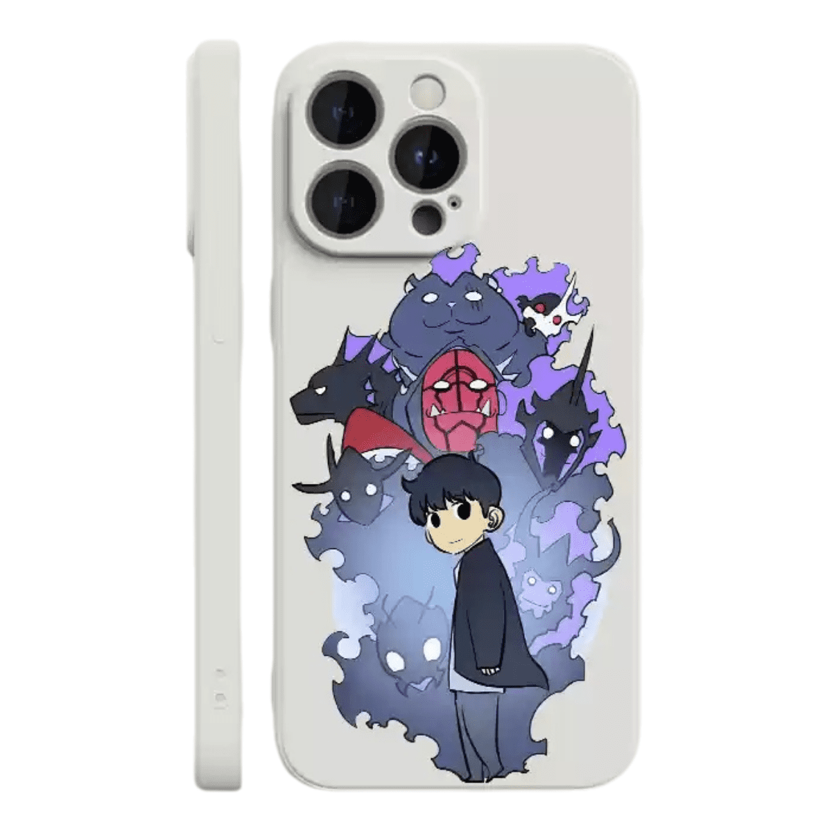 Solo Leveling Cartoon for iPhone 16 Case Funny Anime Game iPhone Case ...