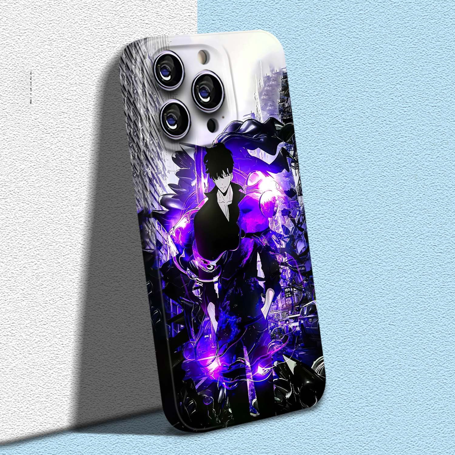 Solo Leveling Cartoon for iPhone 16 Case Funny Anime Game iPhone Case ...