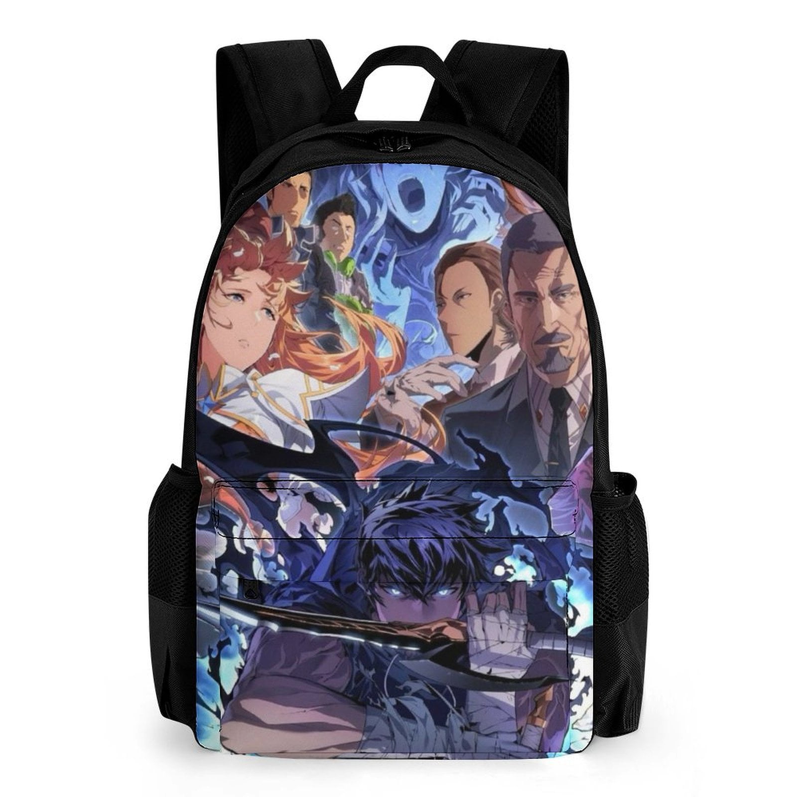 Solo Leveling Casual Daypack Laptop Bag with Pockets Lightweight Trendy ...