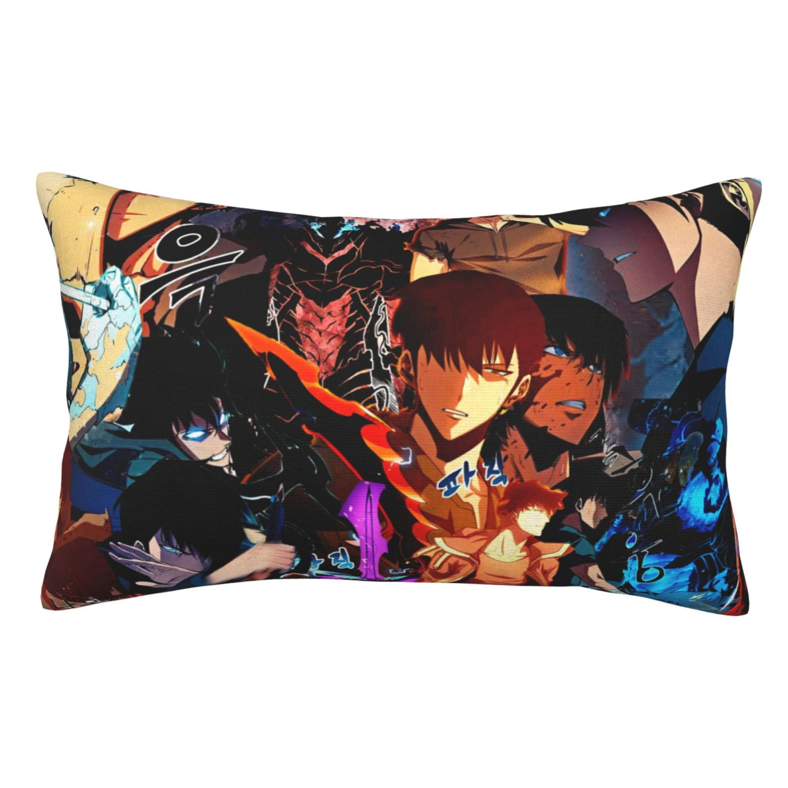 Solo Leveling Characters Pillowcase Decor Cushion Pillow Covers With ...