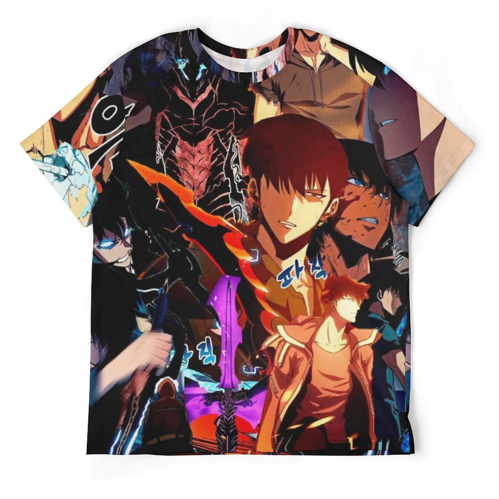 Solo Leveling Characters Unisex Short-sleeve Shirt For Men Women ...