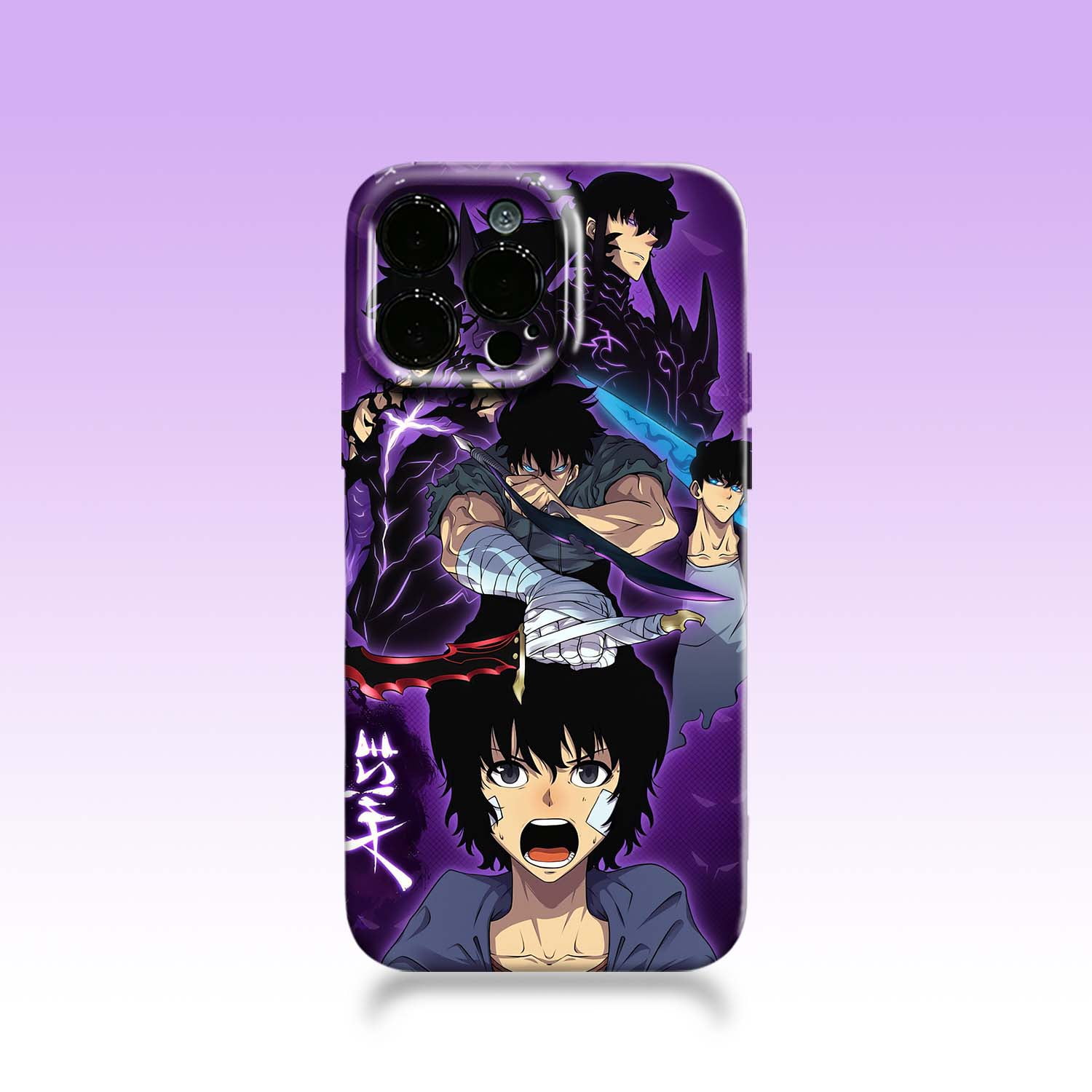 Solo Leveling Compatible with Phone 16E Case Sung Jin woo Anime Design ...