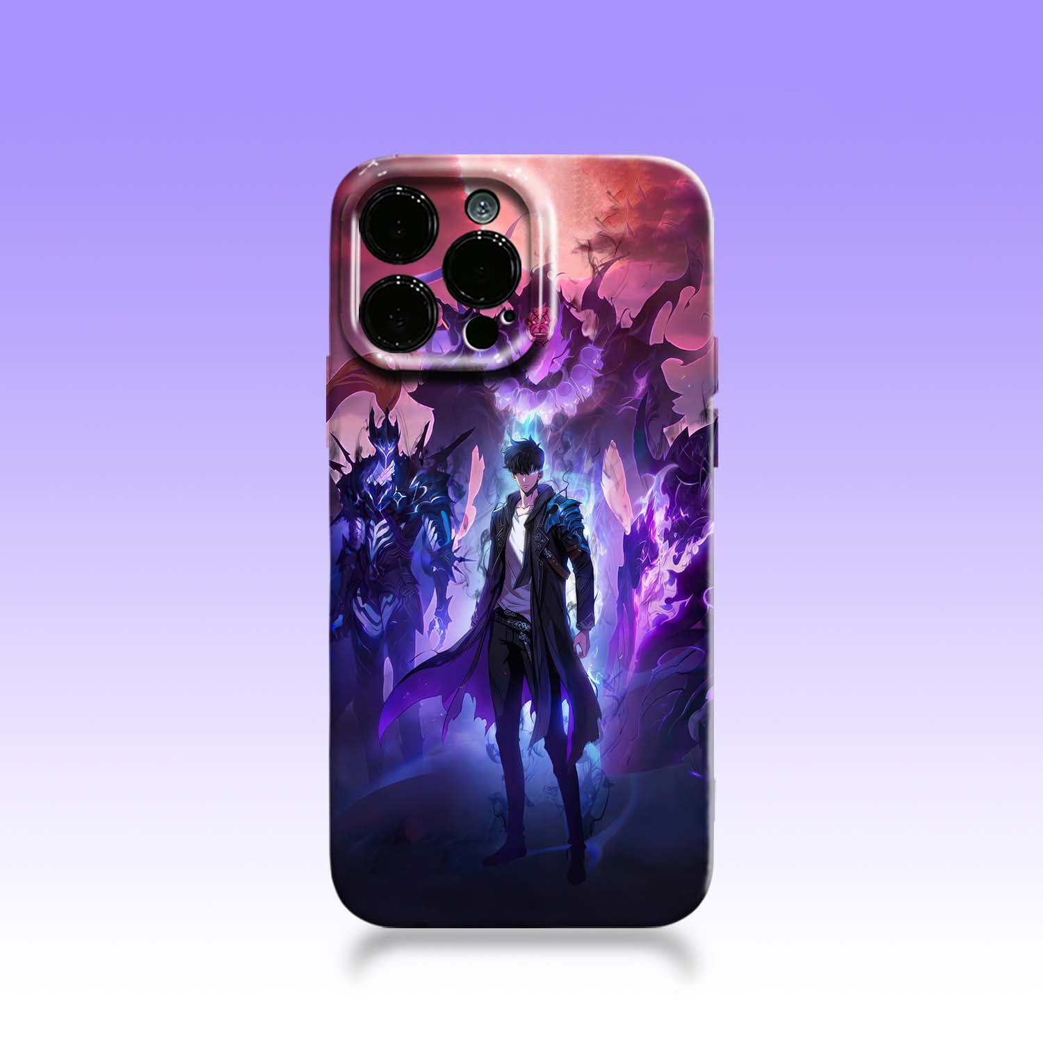Solo Leveling Compatible with Phone 16E Case Sung Jin woo Anime Design ...