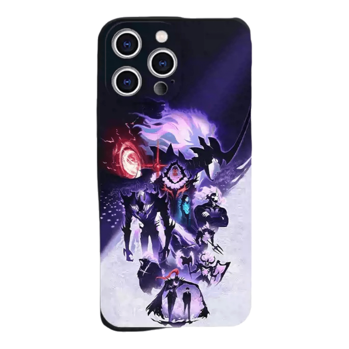 Solo Leveling Compatible with iPhone 16E/16/15/14/13/12/11 Case Sung ...