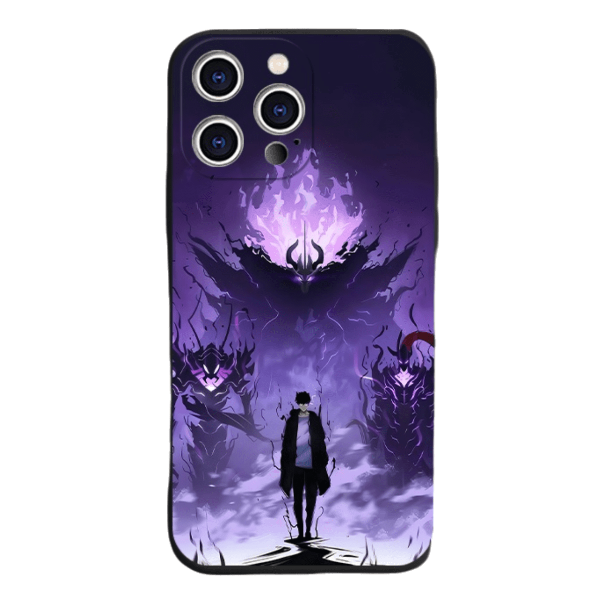 Solo Leveling Compatible with iPhone 16E/16/15/14/13/12/11 Case Sung ...