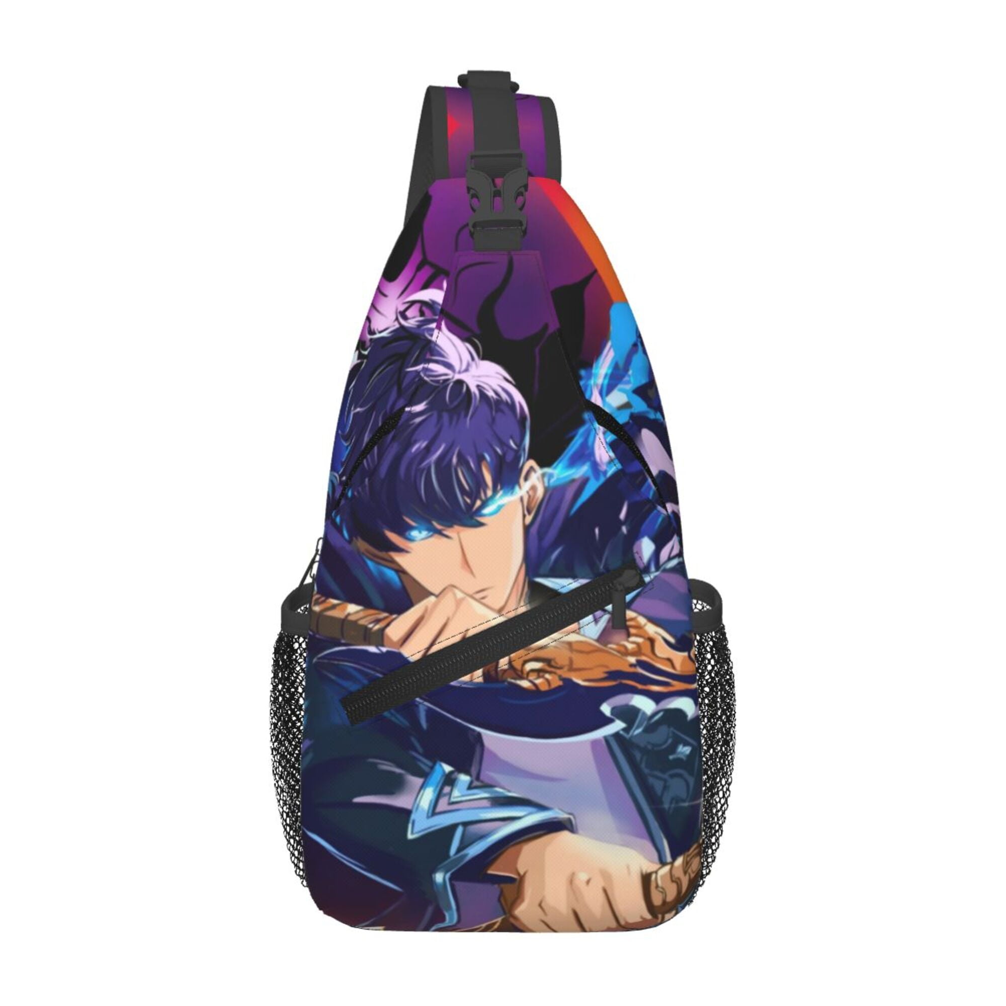 Solo Leveling Crossbody Backpack Sling Bag for Men Women One Shoulder ...