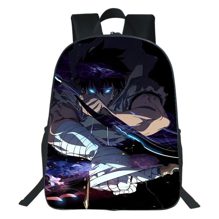 Solo Leveling Double-Shoulder Backpack - Printed Design - Junior ...