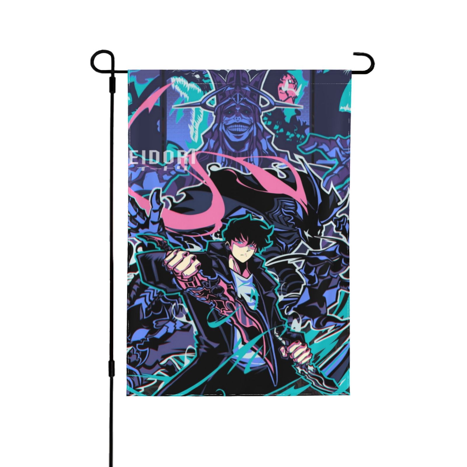 Solo Leveling Double Sided Cartoon Yard Flags 12.5x18 Inch Burlap ...