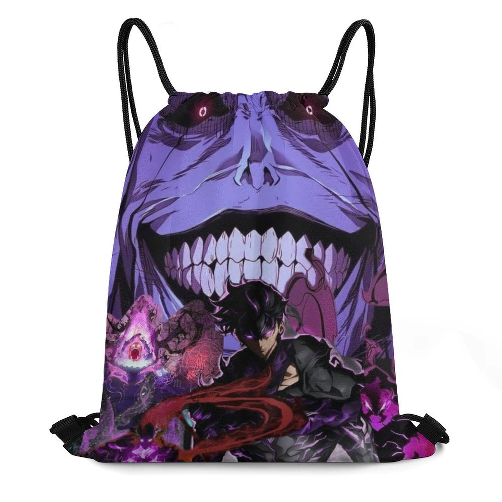 Solo Leveling Drawstring Backpacks Gym Athlete Bag Draw String Bags for ...
