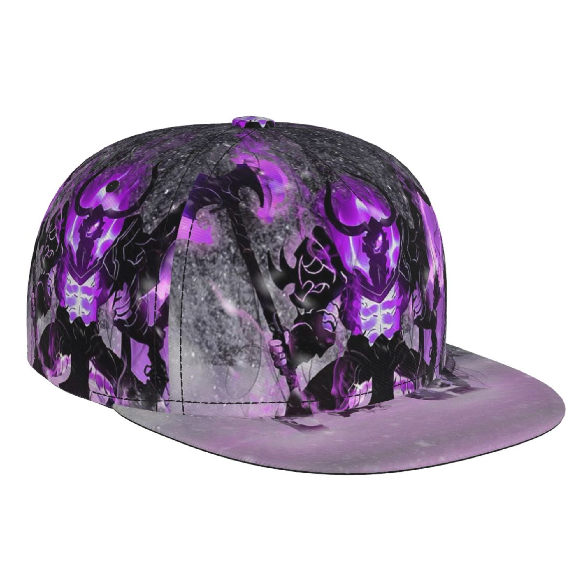 Solo Leveling Flat Brim Bill Baseball Cap Adjustable Hat Hip Hop Caps ...