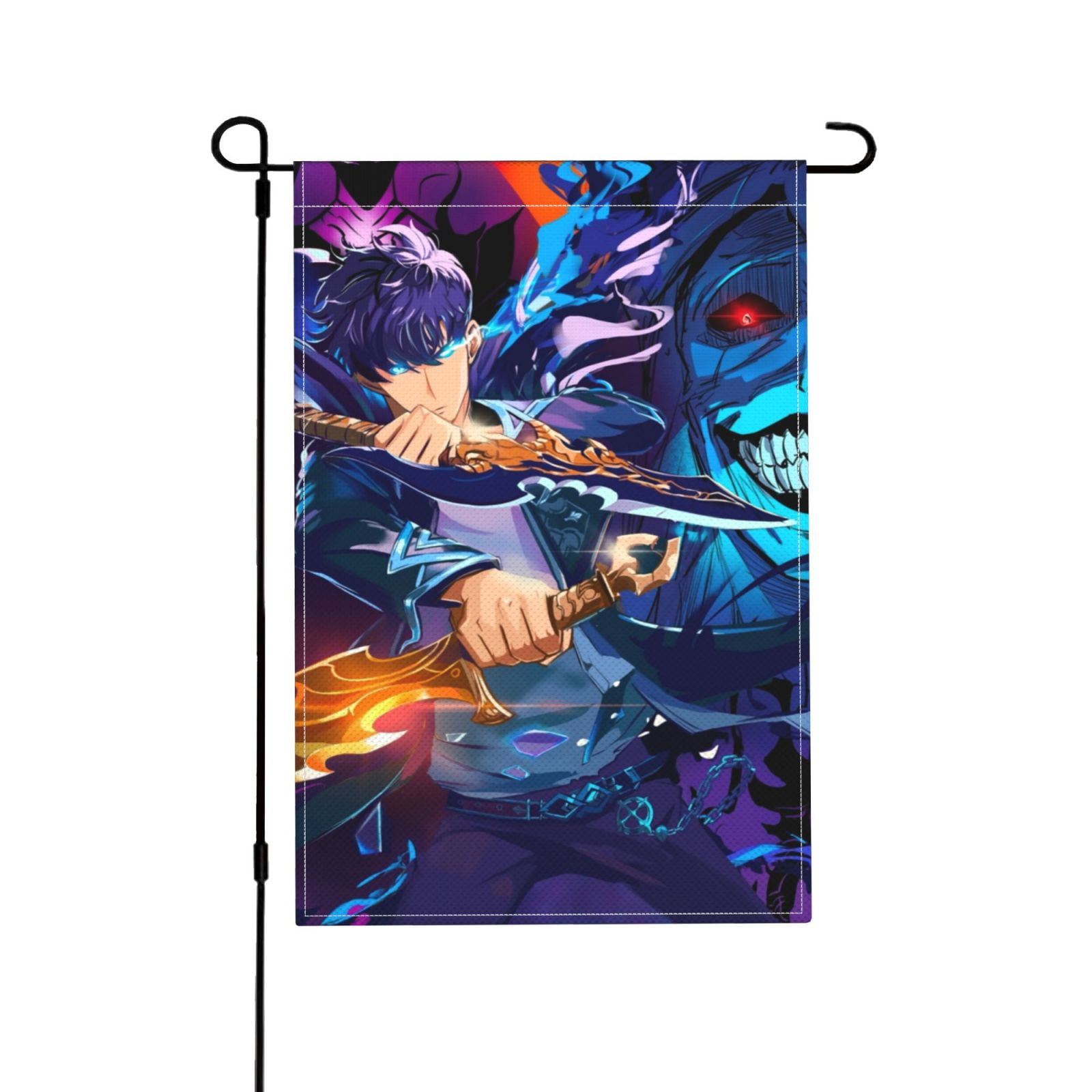 Solo Leveling Garden Flag Double Sided Vertical, Indoors Outdoors ...