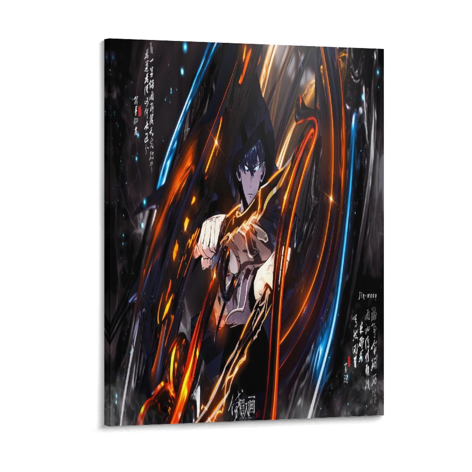 Solo Leveling Hanging Paintings Home Decor Merch Framed Paintings ...