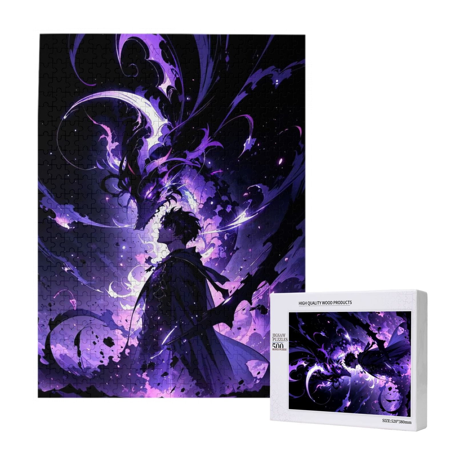 Solo Leveling Jigsaw Puzzle Interactive Brain Teaser Board Game for ...