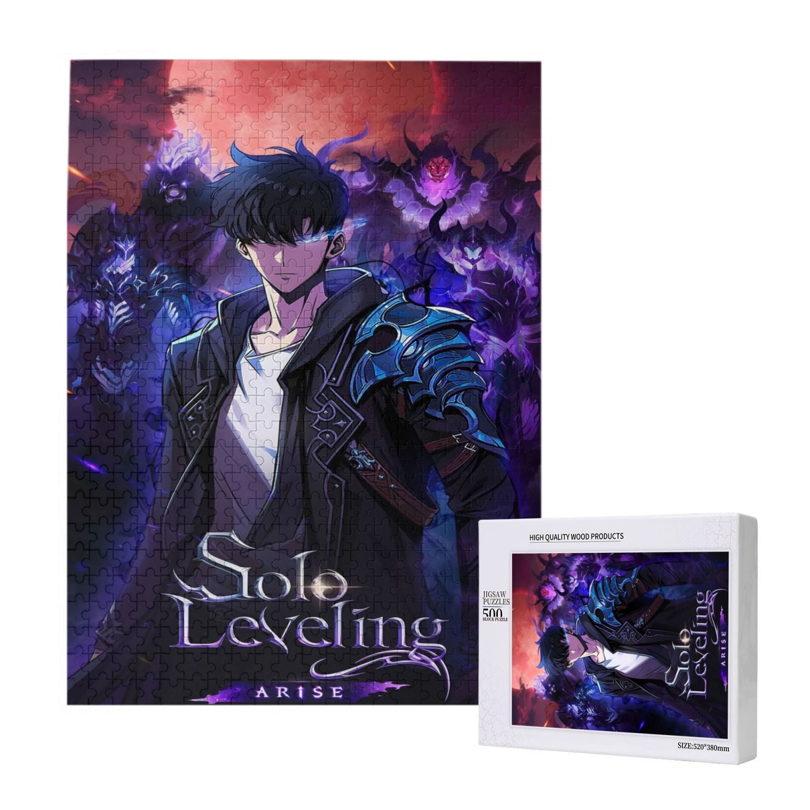 Solo Leveling Jigsaw Puzzle Interactive Brain Teaser Board Game for ...