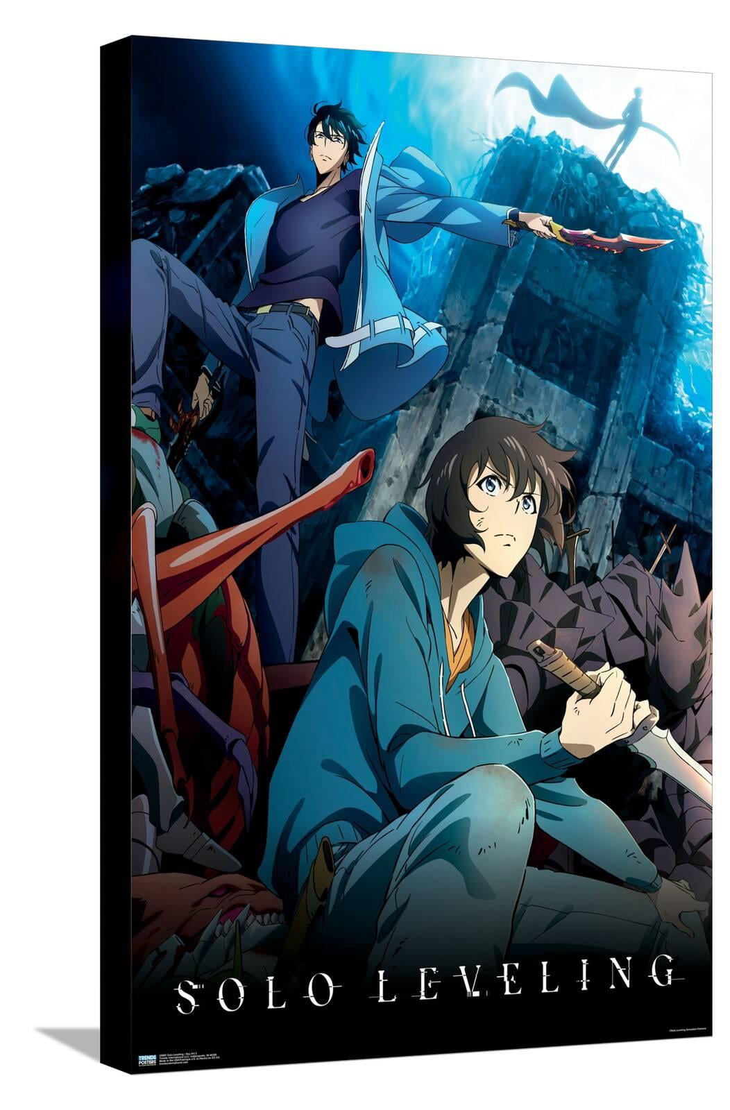 Solo Leveling - Key Art 2 Canvas Wall Poster, 14.725" x 22.375" - Walmart.com