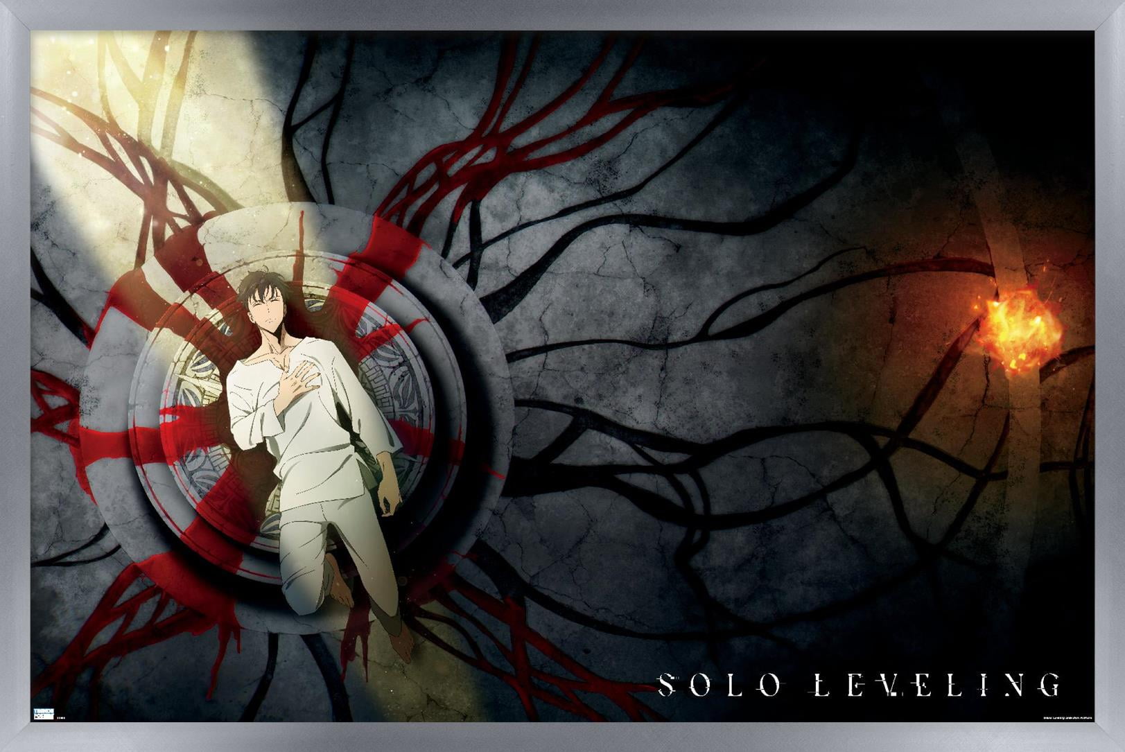 Solo Leveling - Key Visual Wall Poster, 22.375" x 34" Framed - Walmart.com