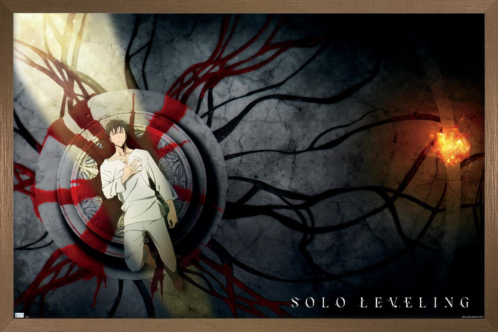 Solo Leveling - Key Visual Wall Poster, 22.375" x 34" Framed - Walmart.com