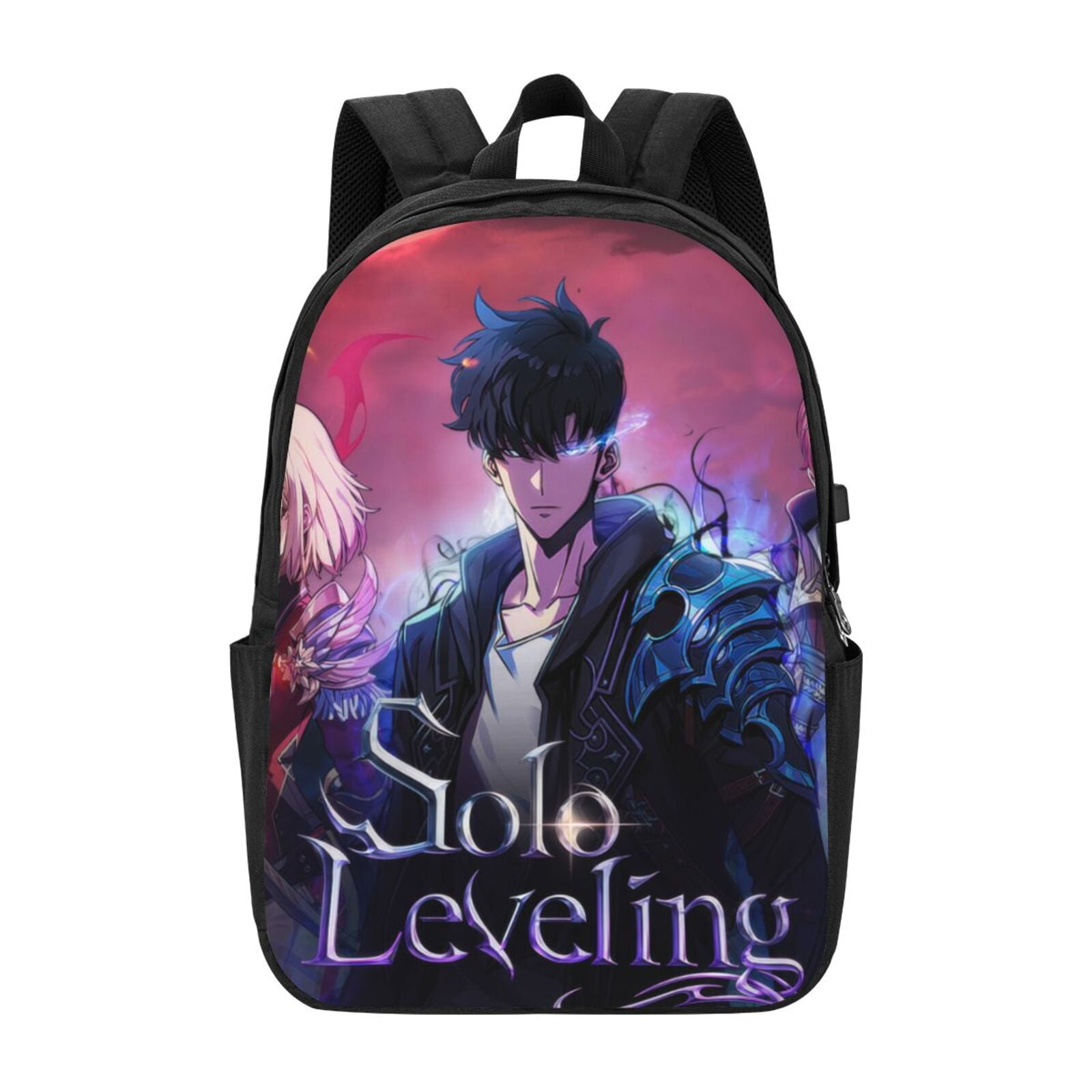 Solo Leveling Laptop Backpack, Water Resistant Daypack Backpack, Extra ...
