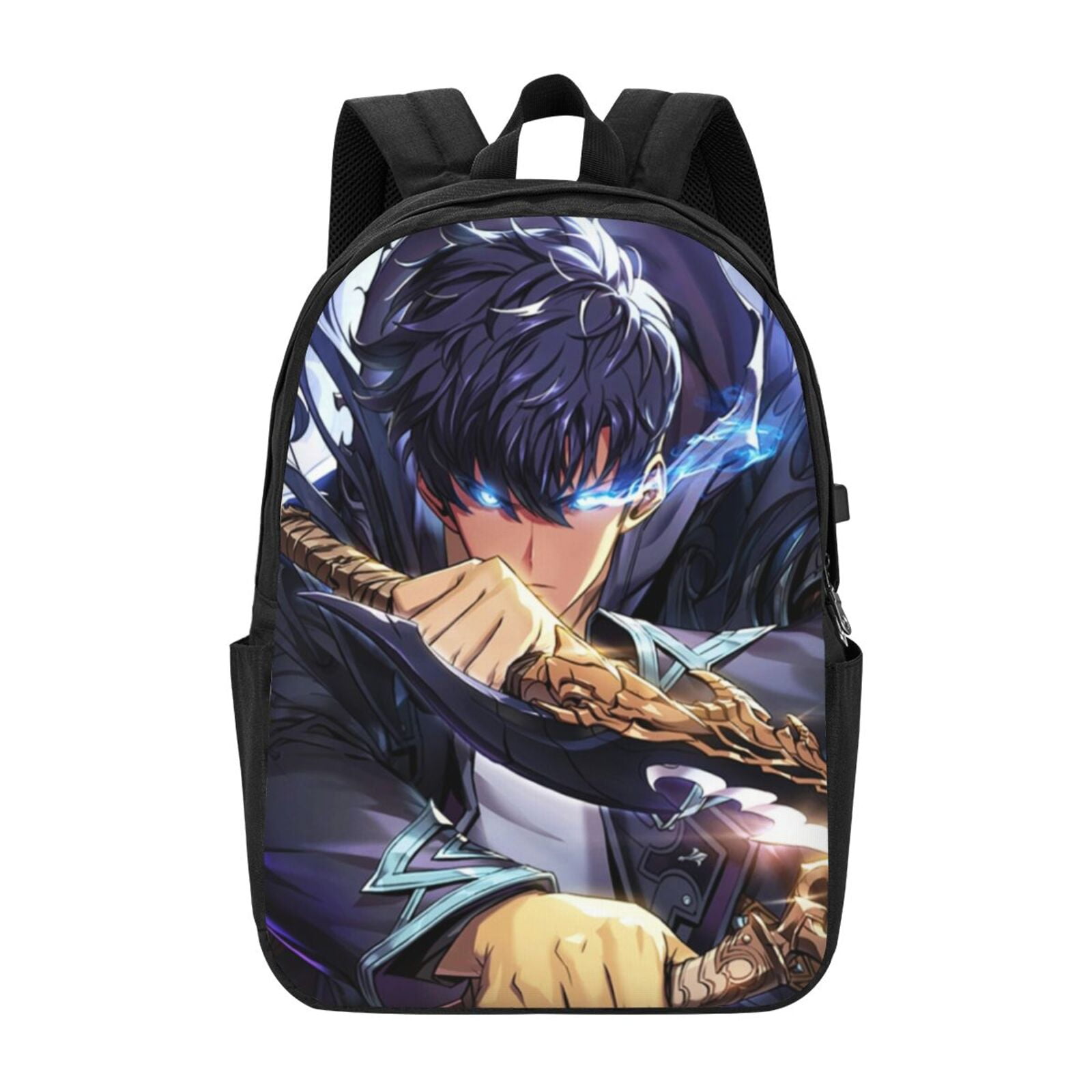 Solo Leveling Laptop Backpack, Water Resistant Daypack Backpack, Extra ...