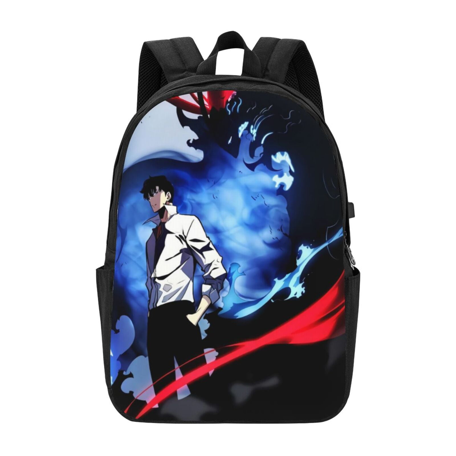 Solo Leveling Laptop Backpack, Water Resistant Daypack Backpack, Extra ...