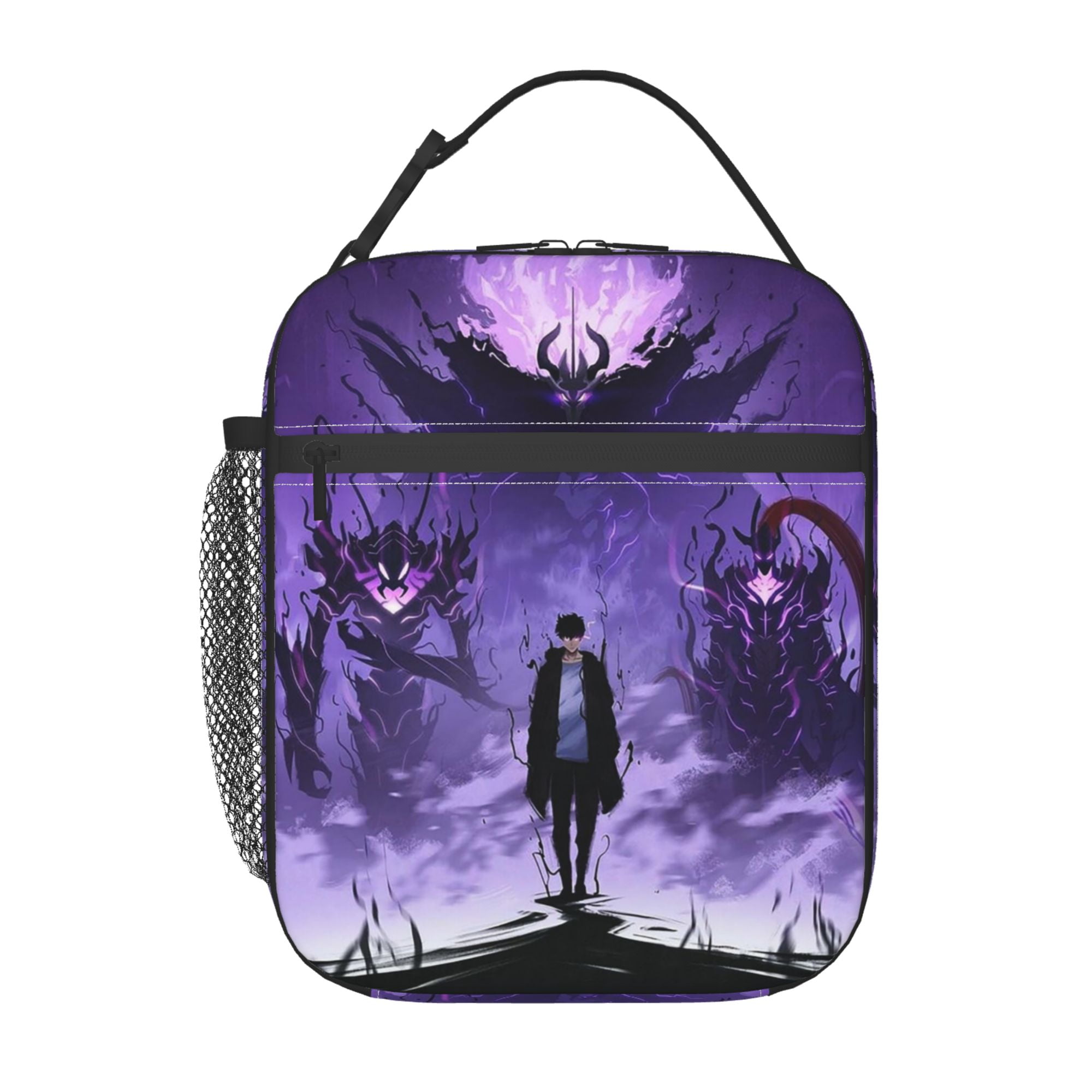 Solo Leveling Lunch Bag Tote Shoulder Bags Insulated Lunch Box Picnic ...